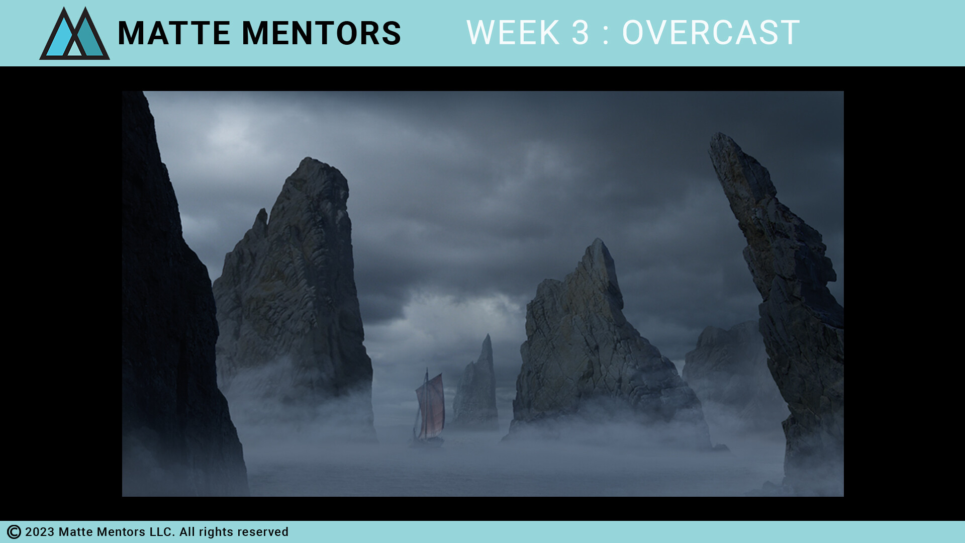 Eric Bouffard - Works from my updated course: Intro to Matte Painting