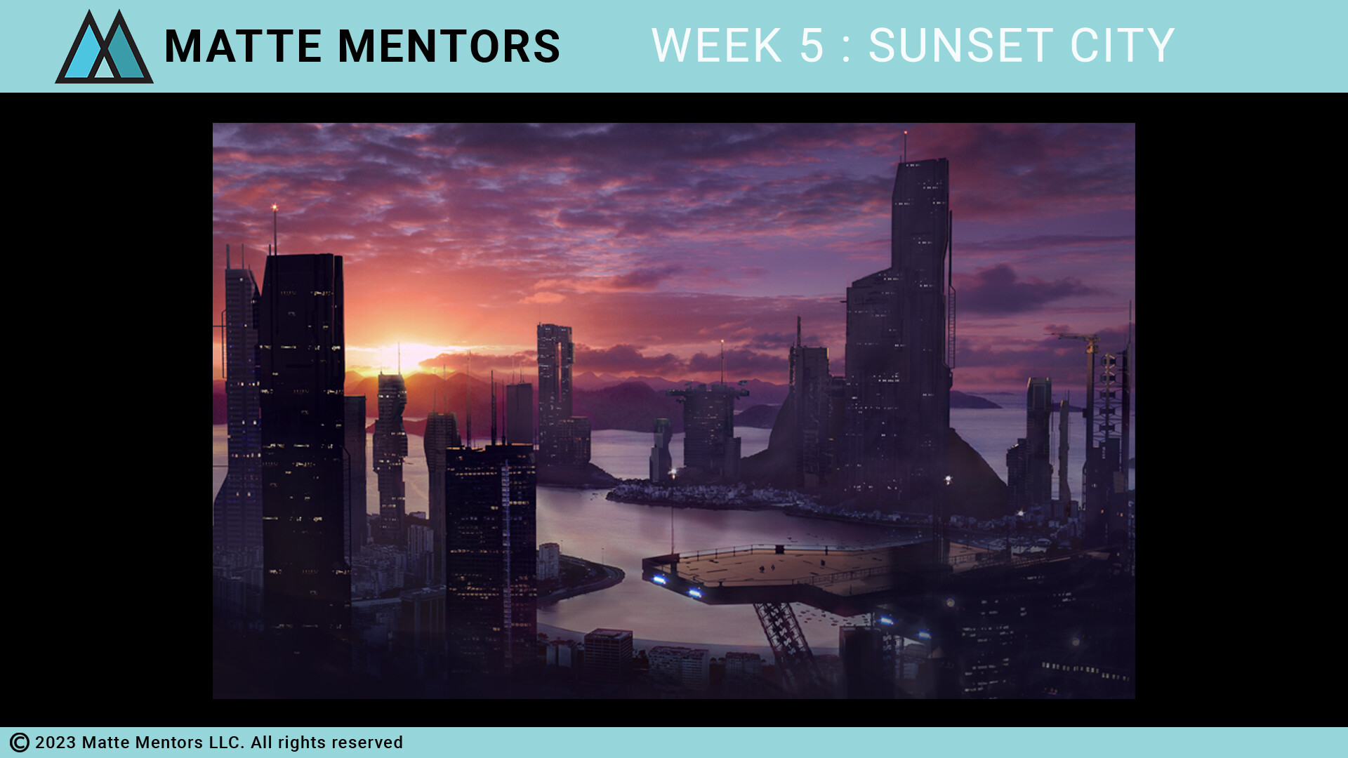 Eric Bouffard - Works from my updated course: Intro to Matte Painting