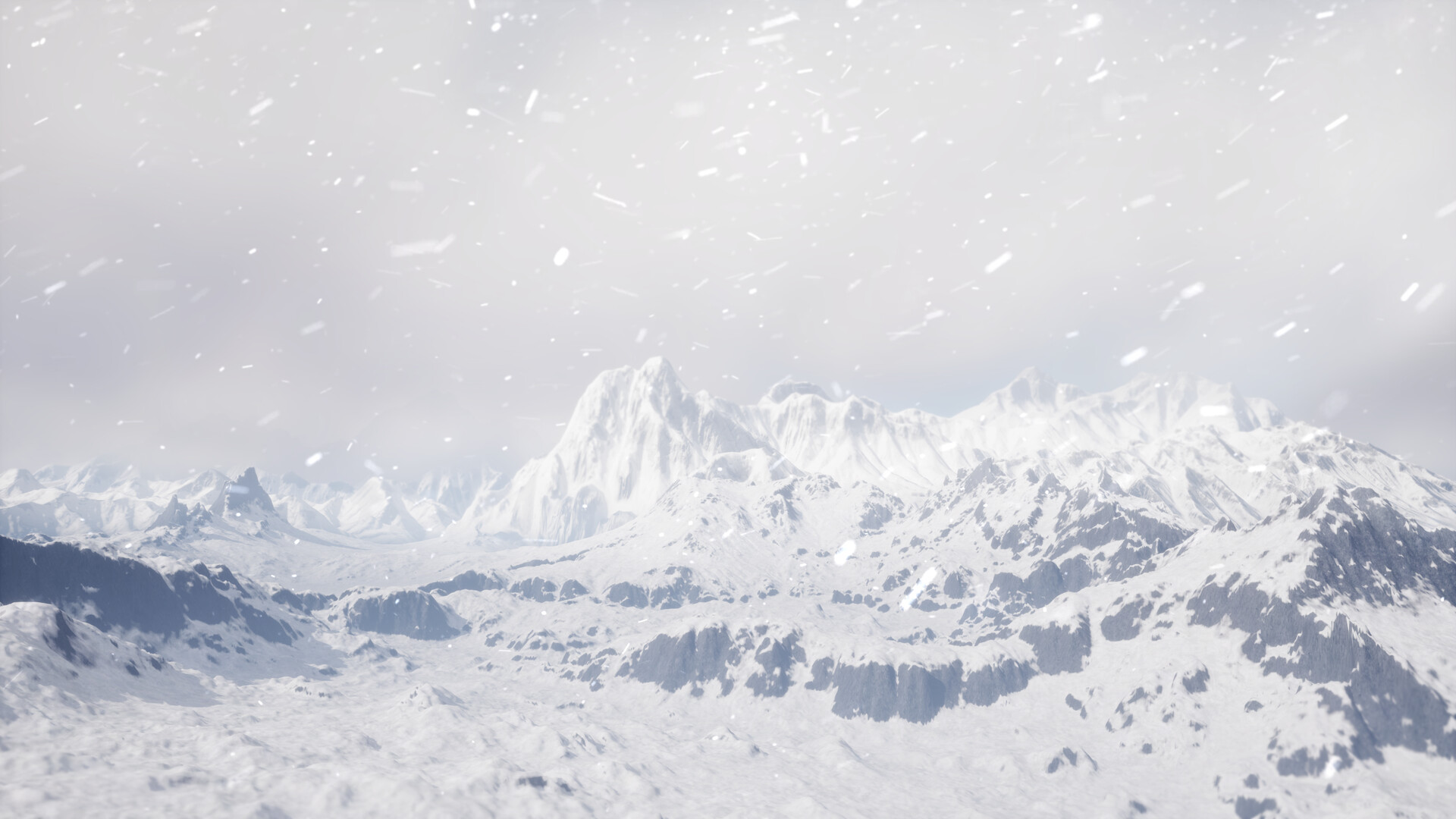 ArtStation - Snow environment test