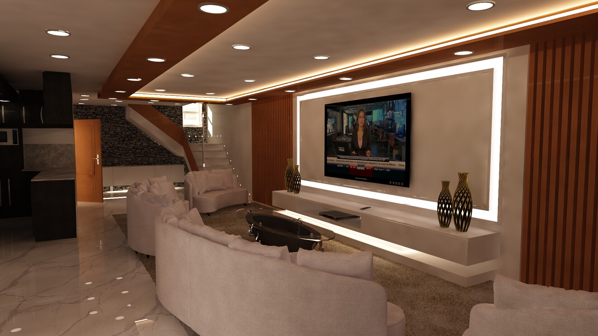 ArtStation - Living room interior