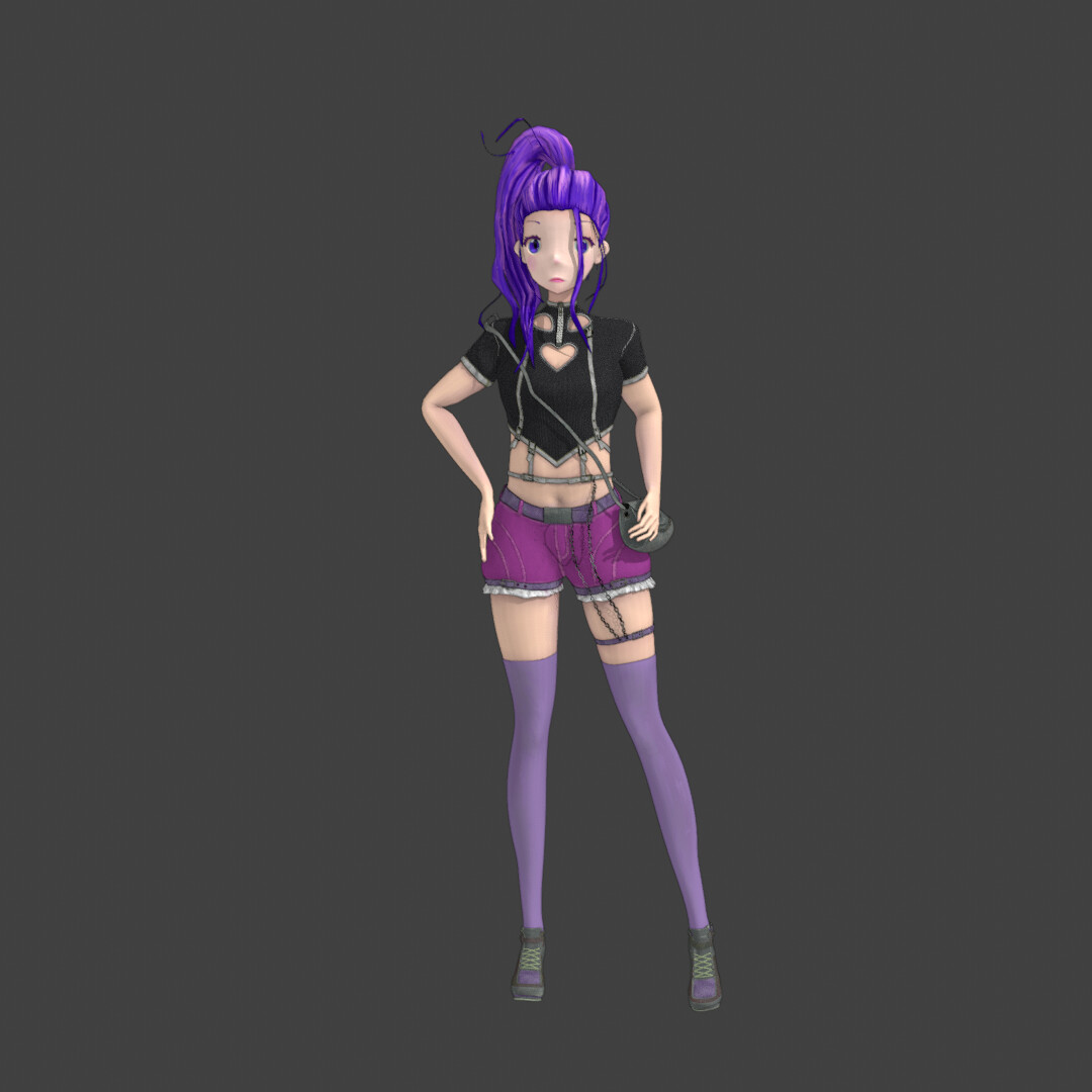 ArtStation - Post-apocalyptic girl