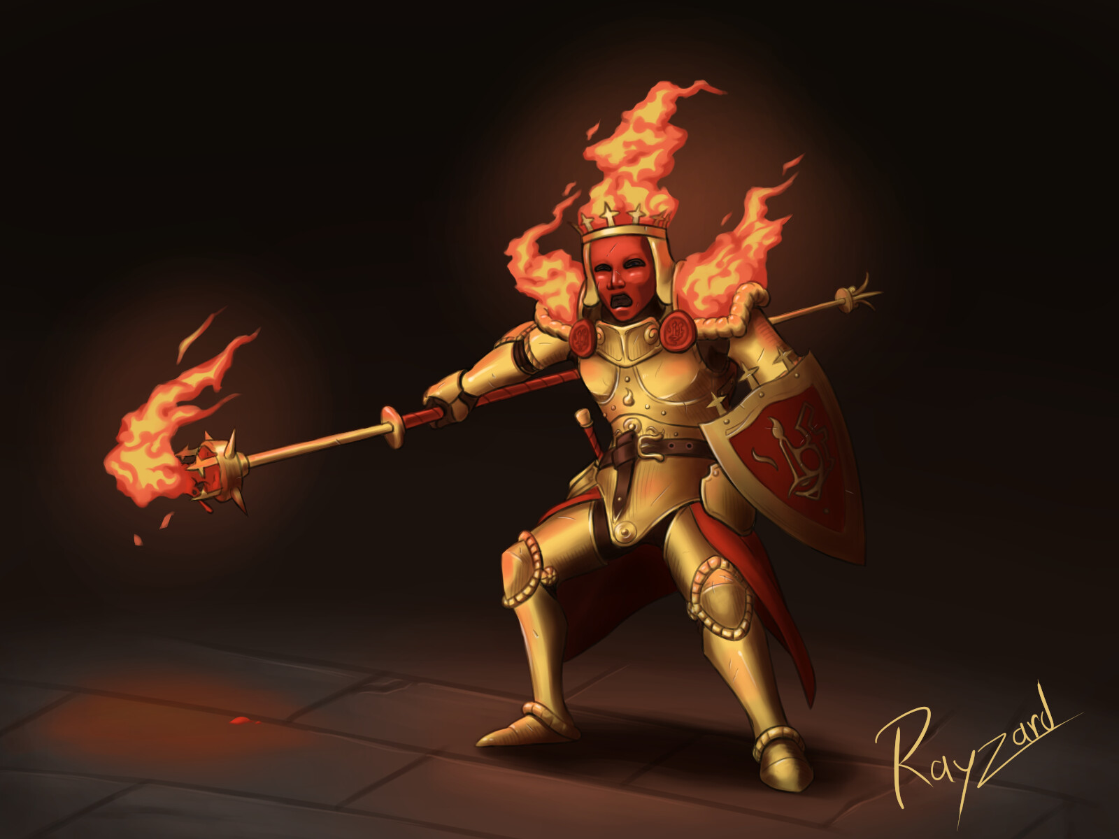 ArtStation - Candle Knight