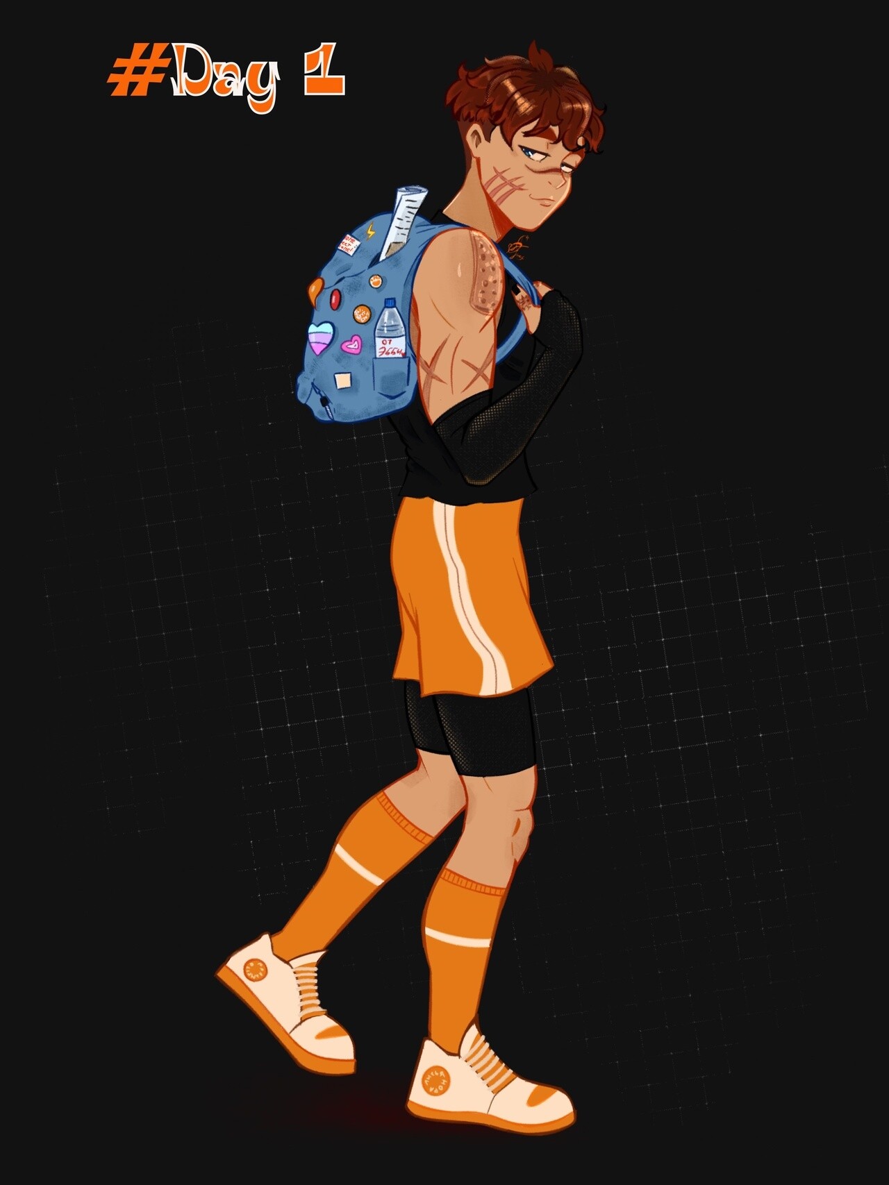 ArtStation - Day 1. Backpack