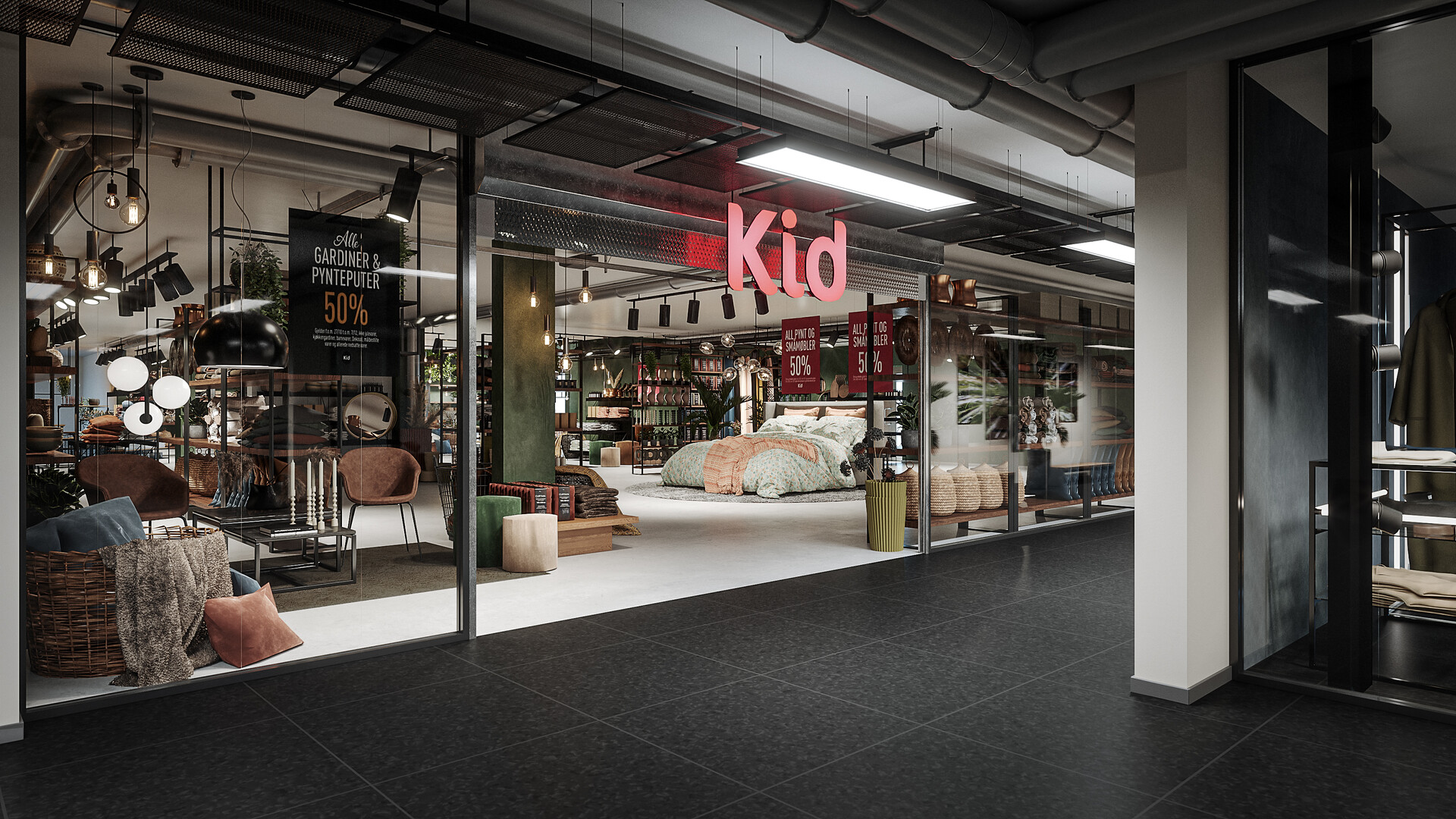 ArtStation - Visualisations of retail stores