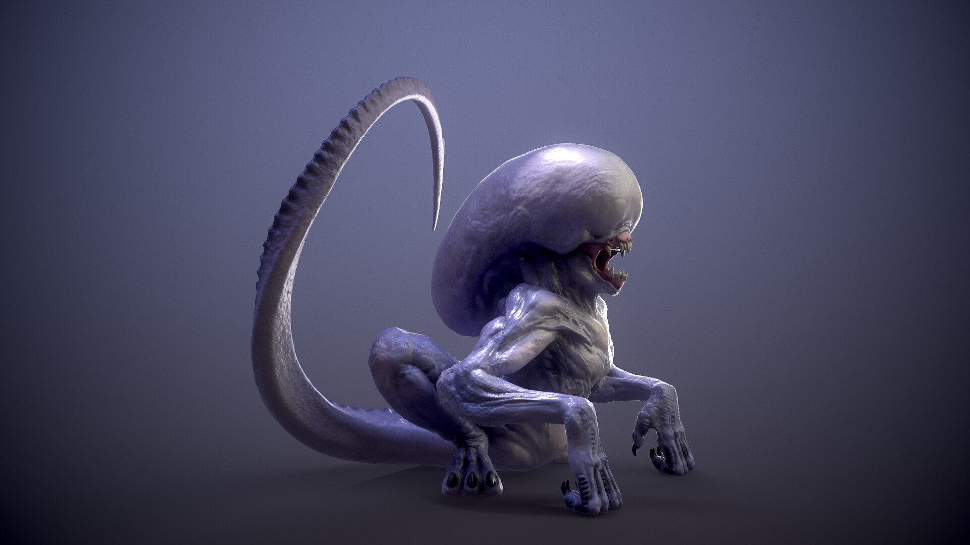 ArtStation - Baby Alien