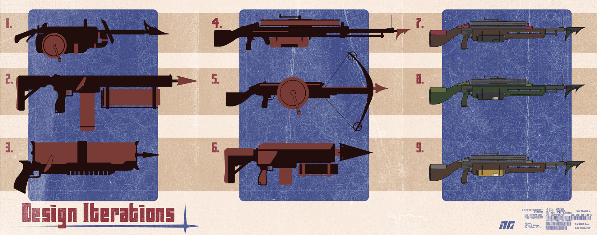 Daniel Gabura - Sci-fi Harpoon Design