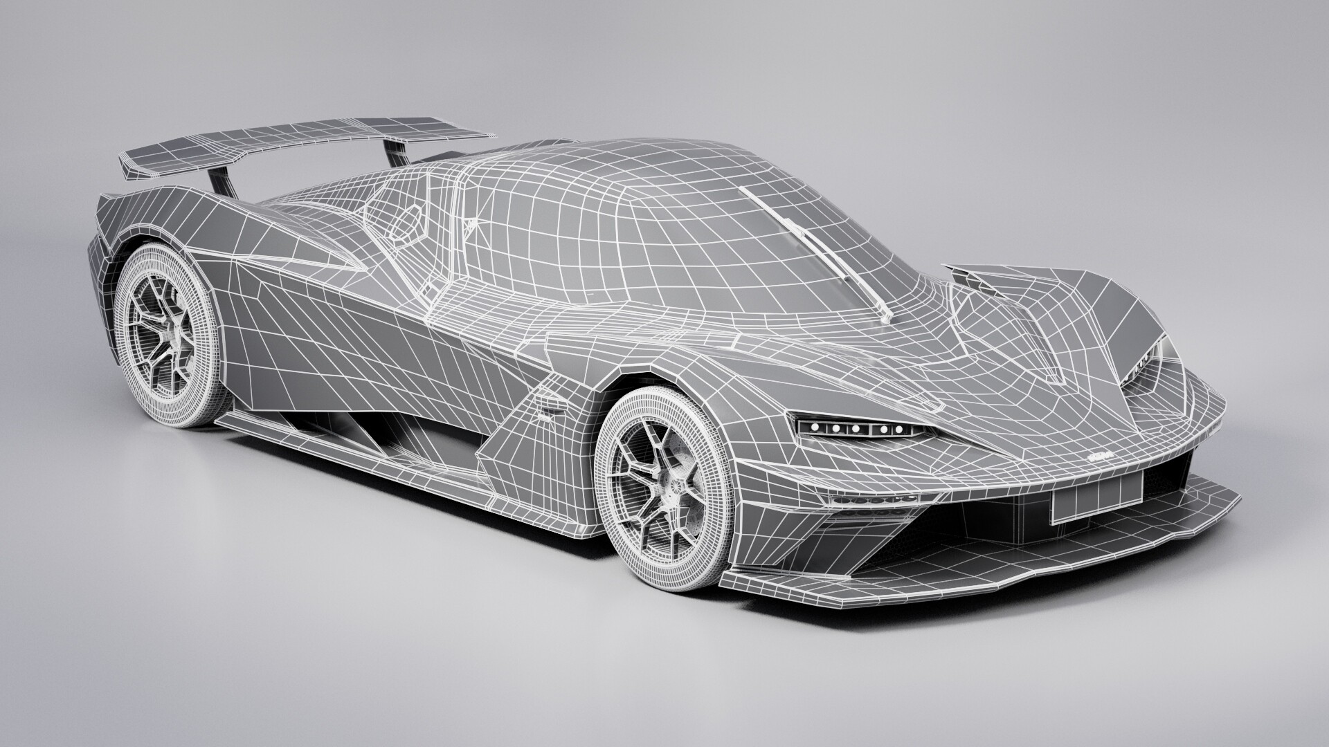 Aziz iqbal - KTM GT XR 3D Render