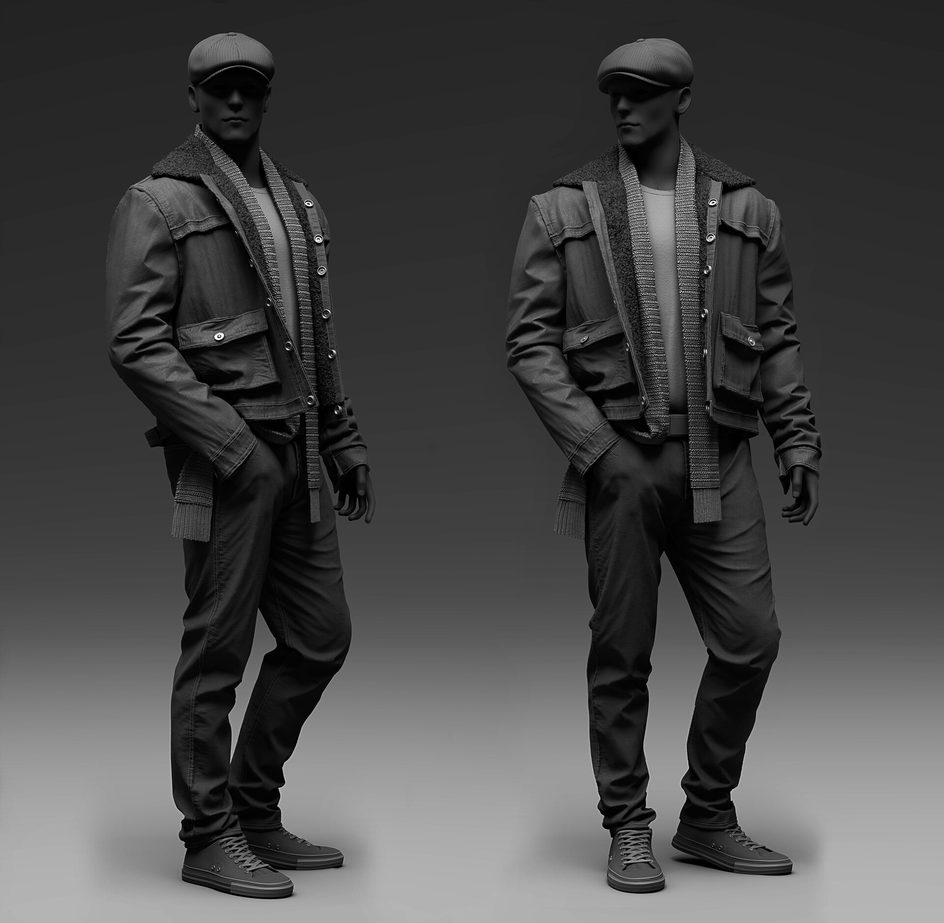 ArtStation - Clothing practice -#03
