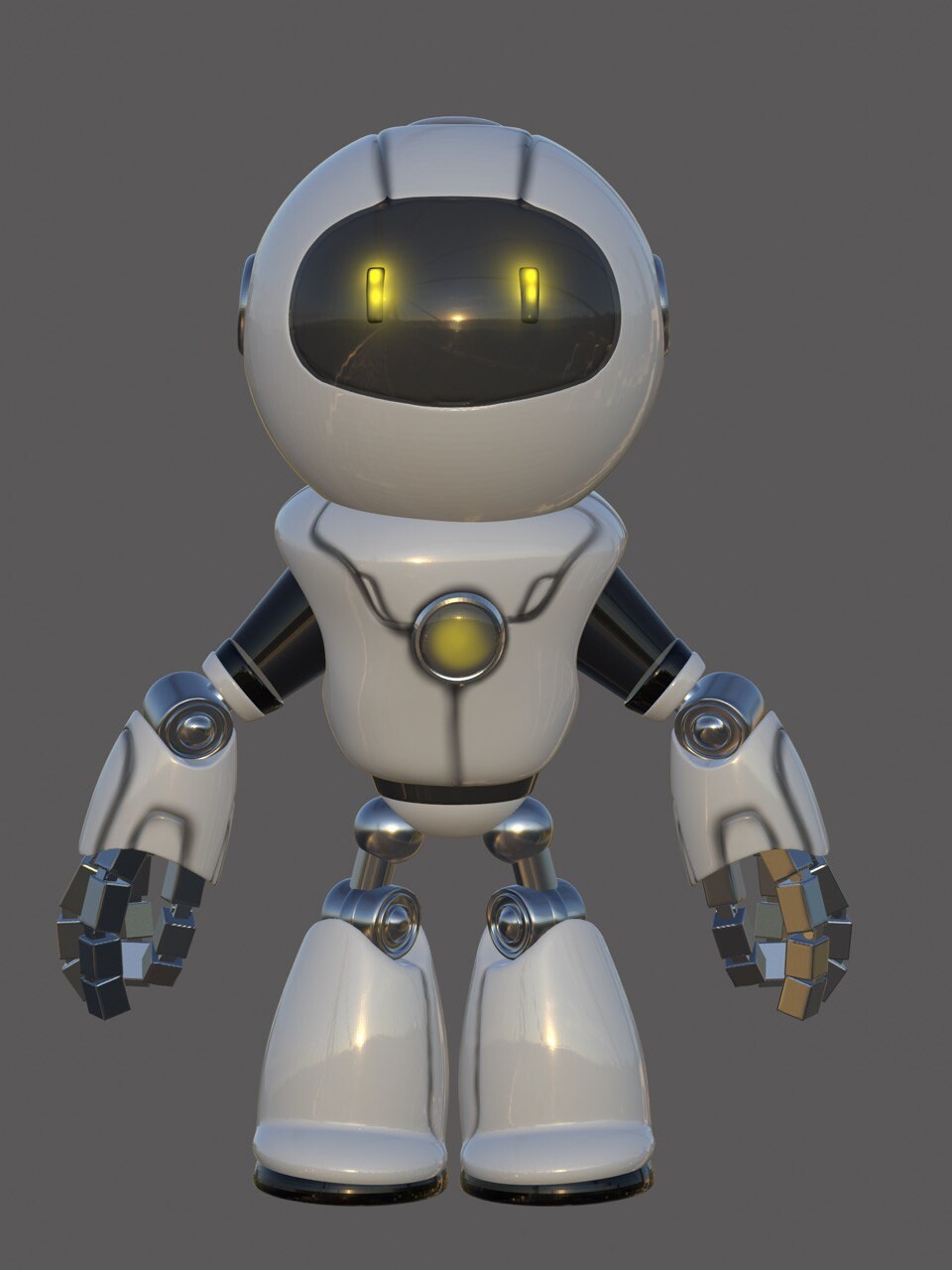 ArtStation - Stylized robot Nomad sculpt