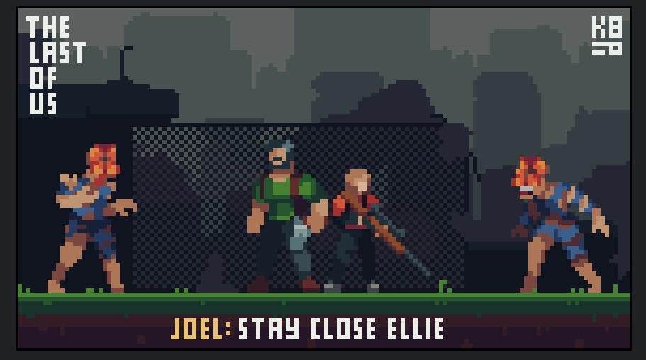 ArtStation - The Last Of Us - Joel and Ellie