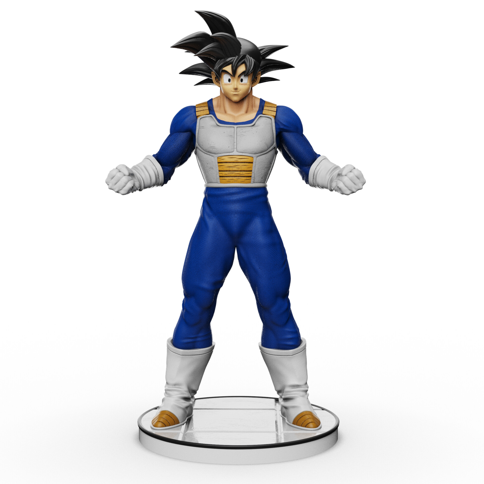 ArtStation - Goku armor sayian