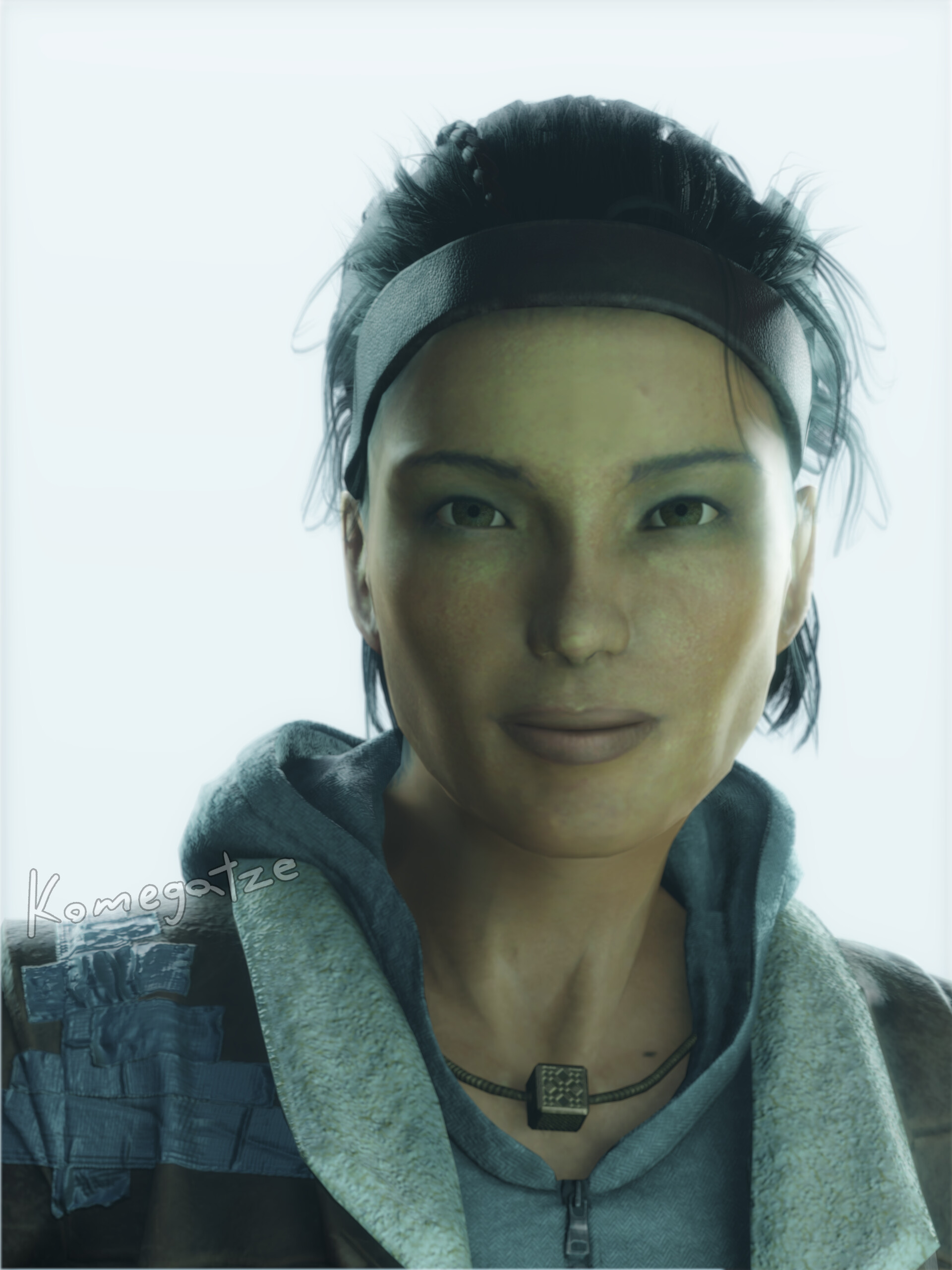 ArtStation - Alyx Vance model edit Promotional art in S2FM