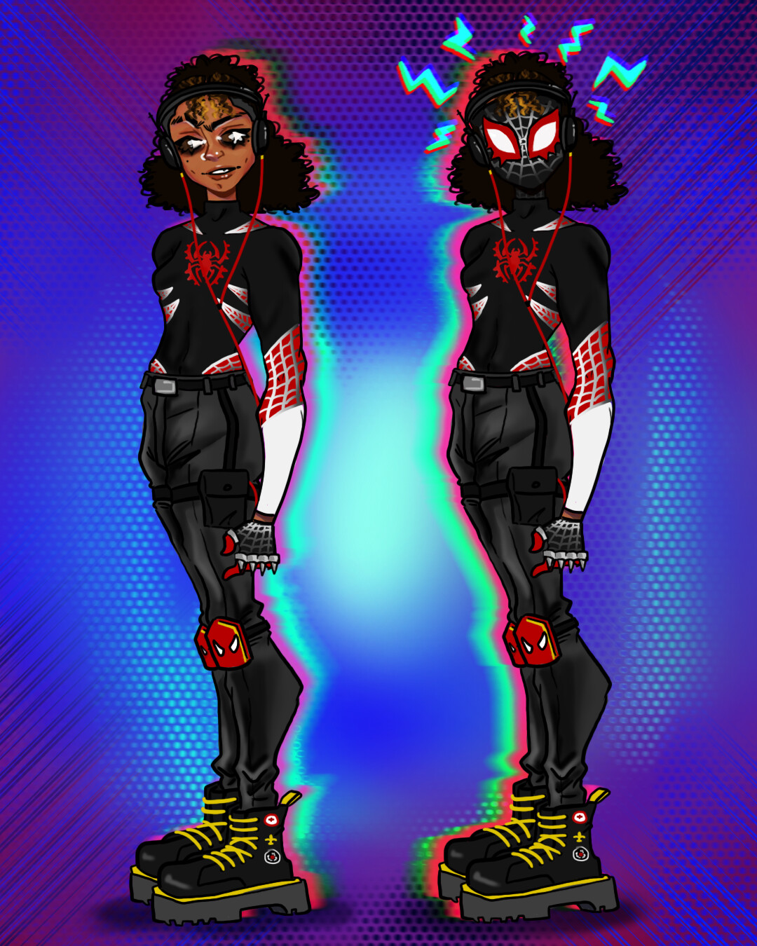 ArtStation - Character Design - SPIDERSONA