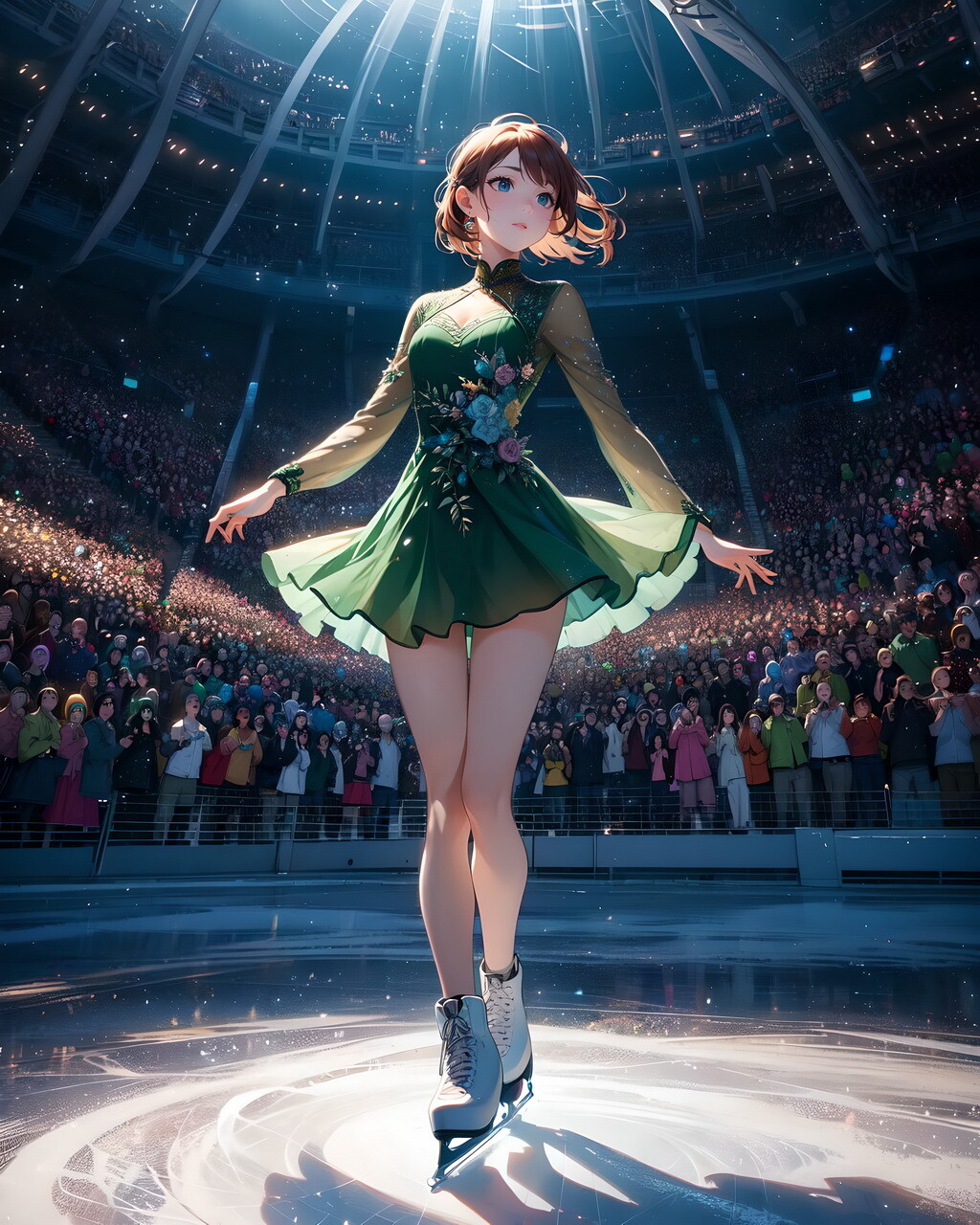 4K Anime Reference Art for Artists and Enthusiasts - 405 Figure Skating ...