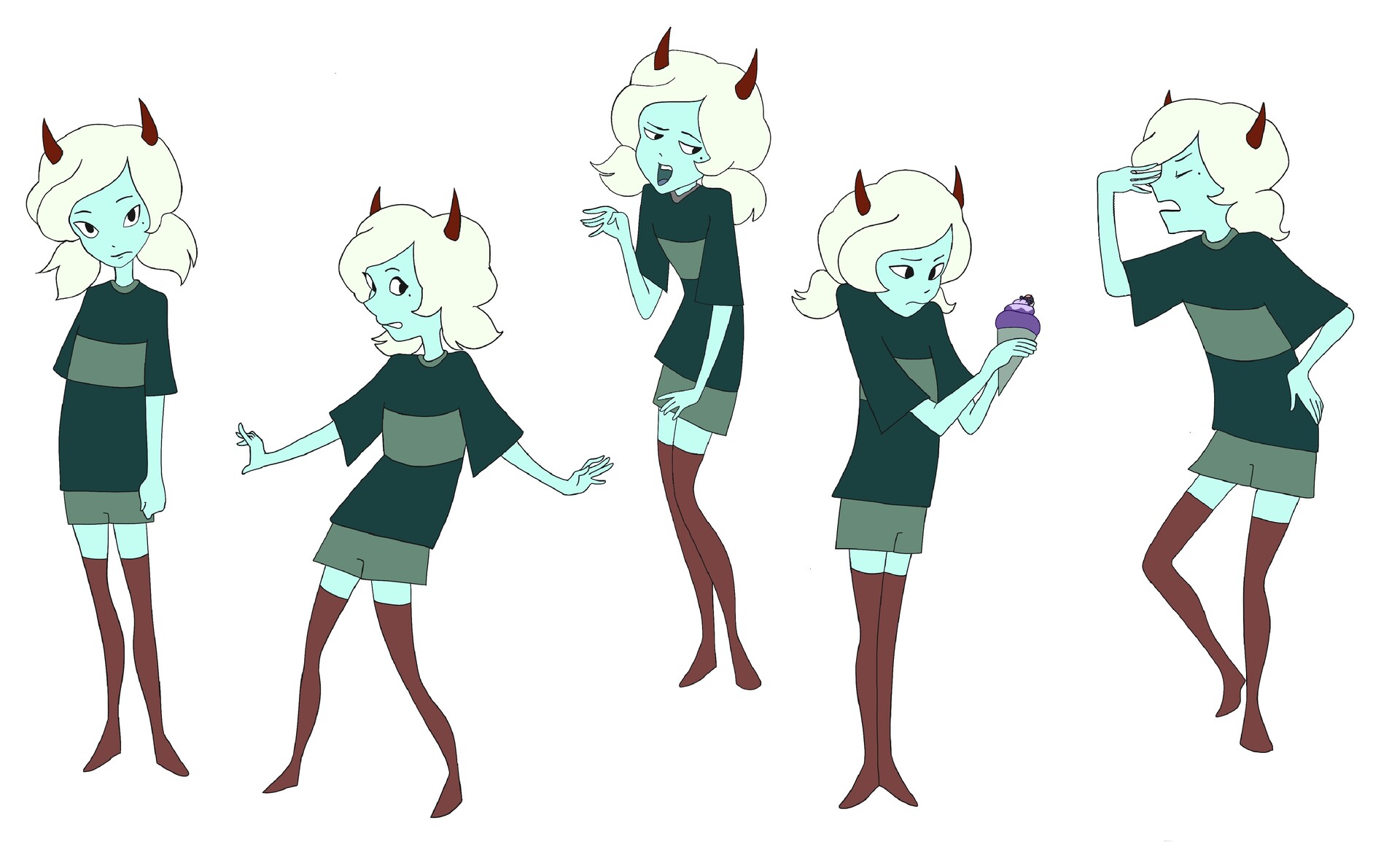 ArtStation - LULU CHARACTER DESIGN SHEET