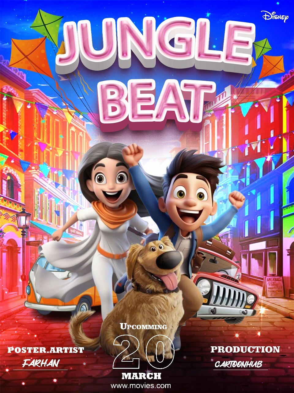 ArtStation - jungle beat poster
