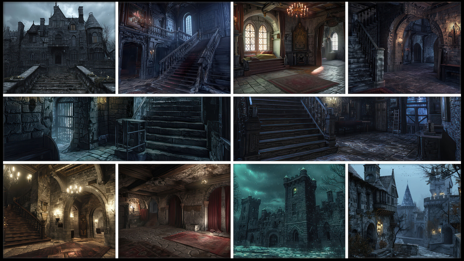 Ferial Concept - 🔹220 Sinister Castle - Environment Concept Reference ...