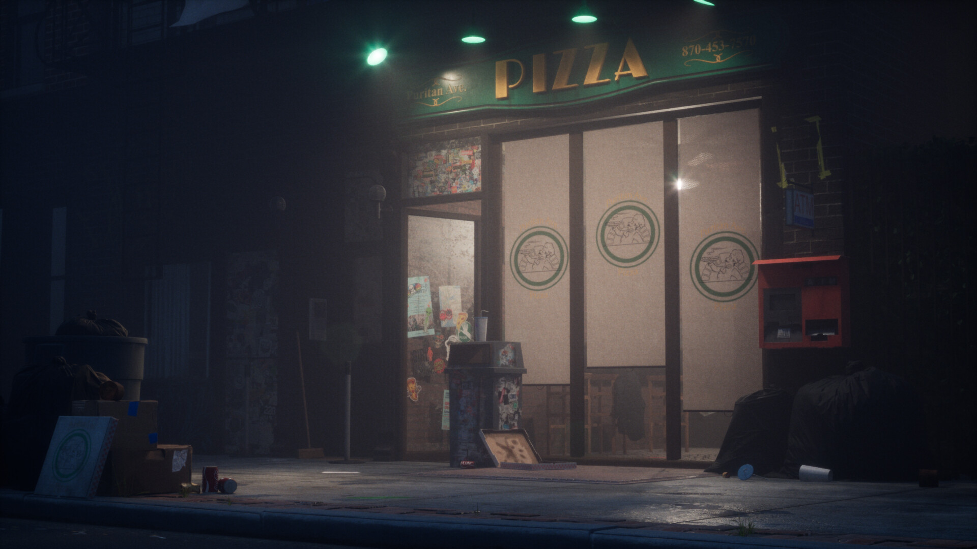 ArtStation - Puritan Ave. Pizza