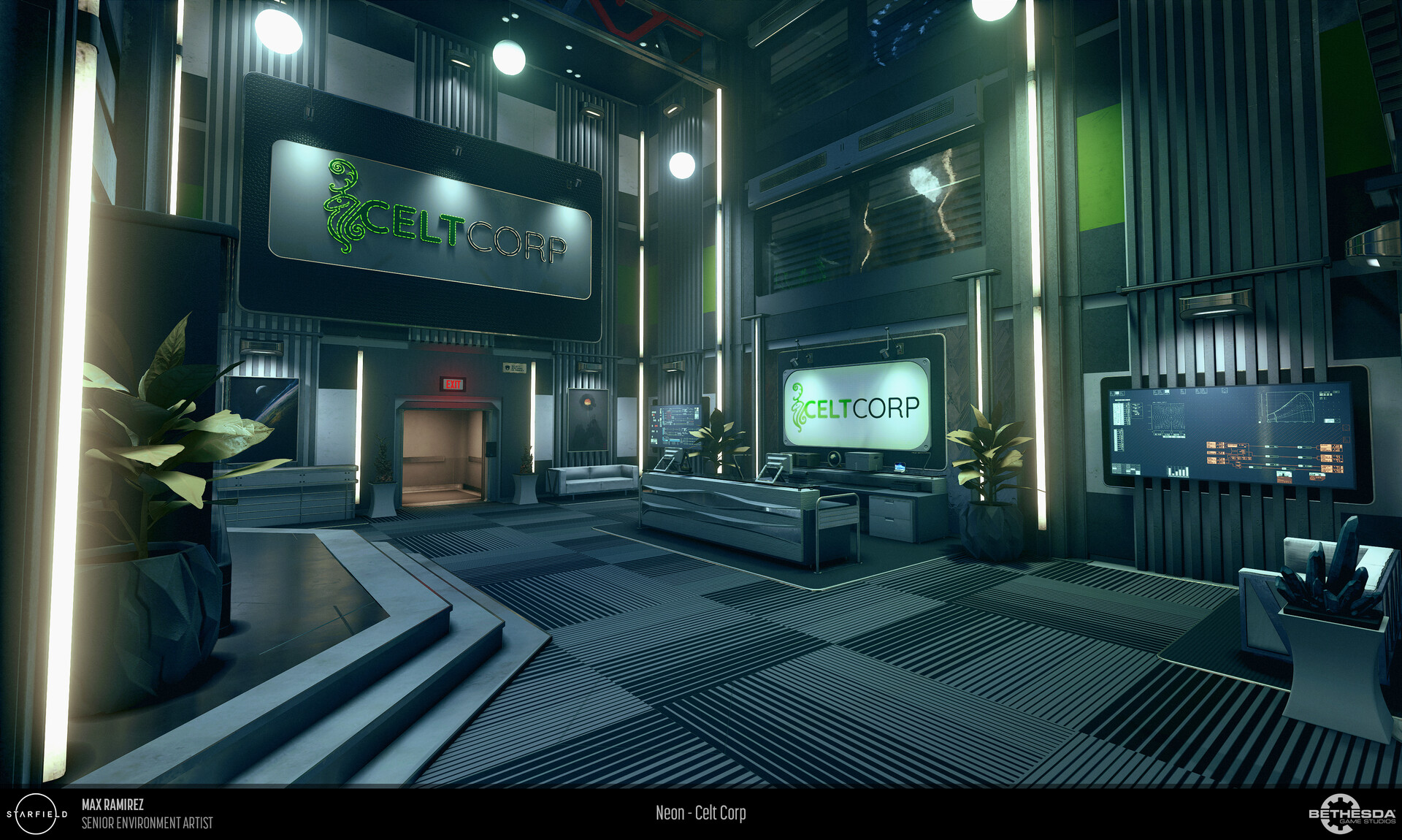Max Ramirez - Starfield - Neon - Celt Corp