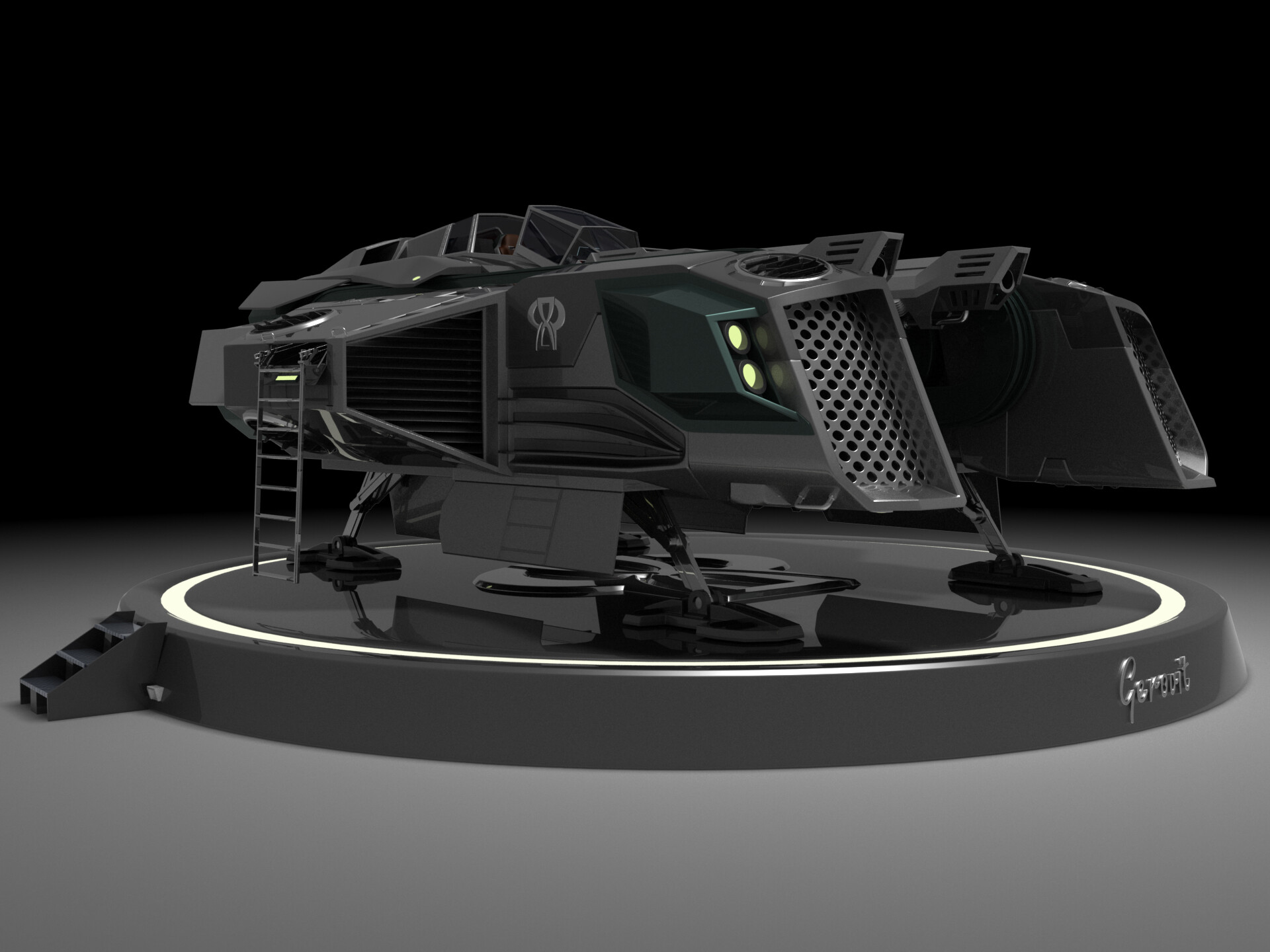 ArtStation - Spaceship : Gerovit