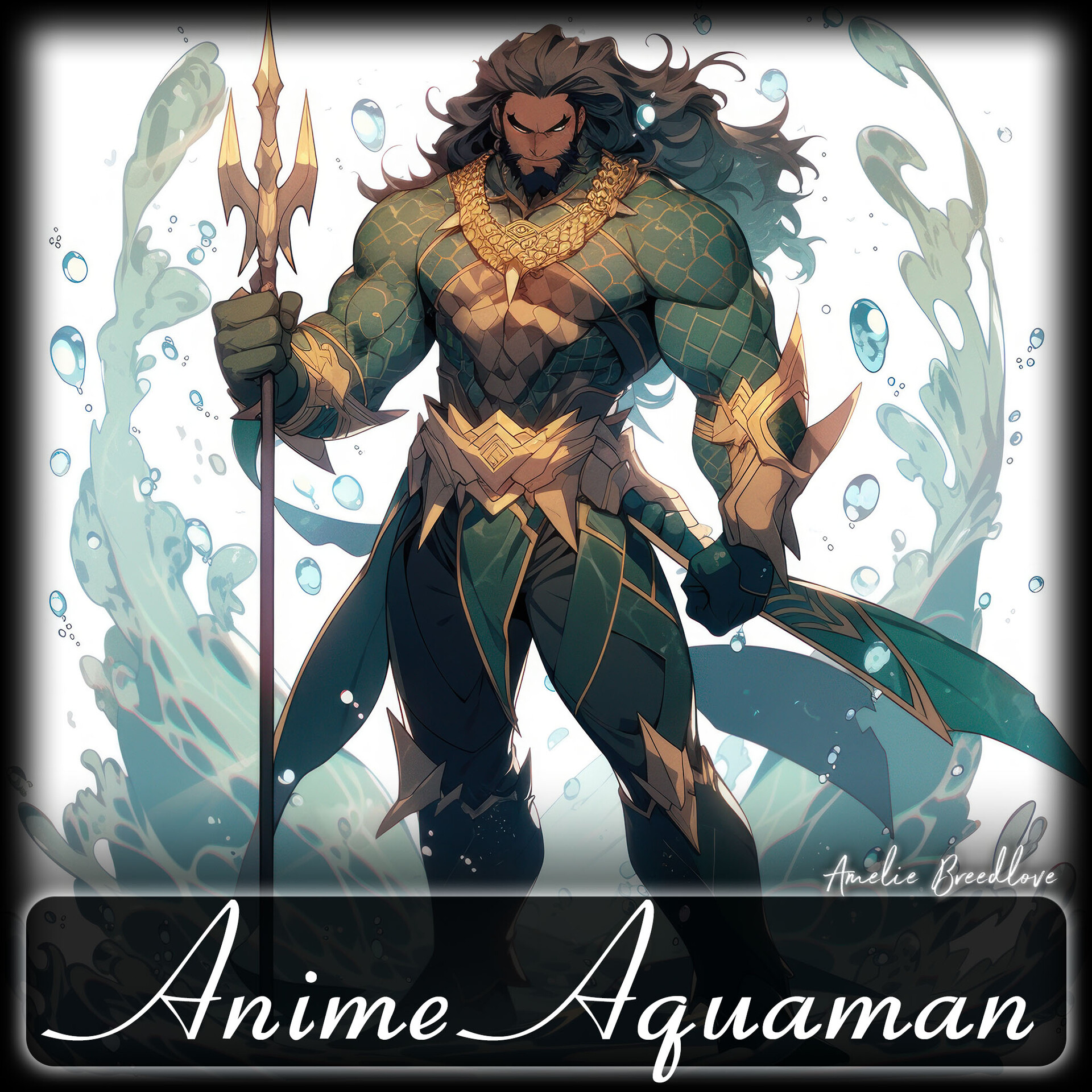 ArtStation - 200 Anime Aquaman (Full Body) Reference Pack | 4K | v.17