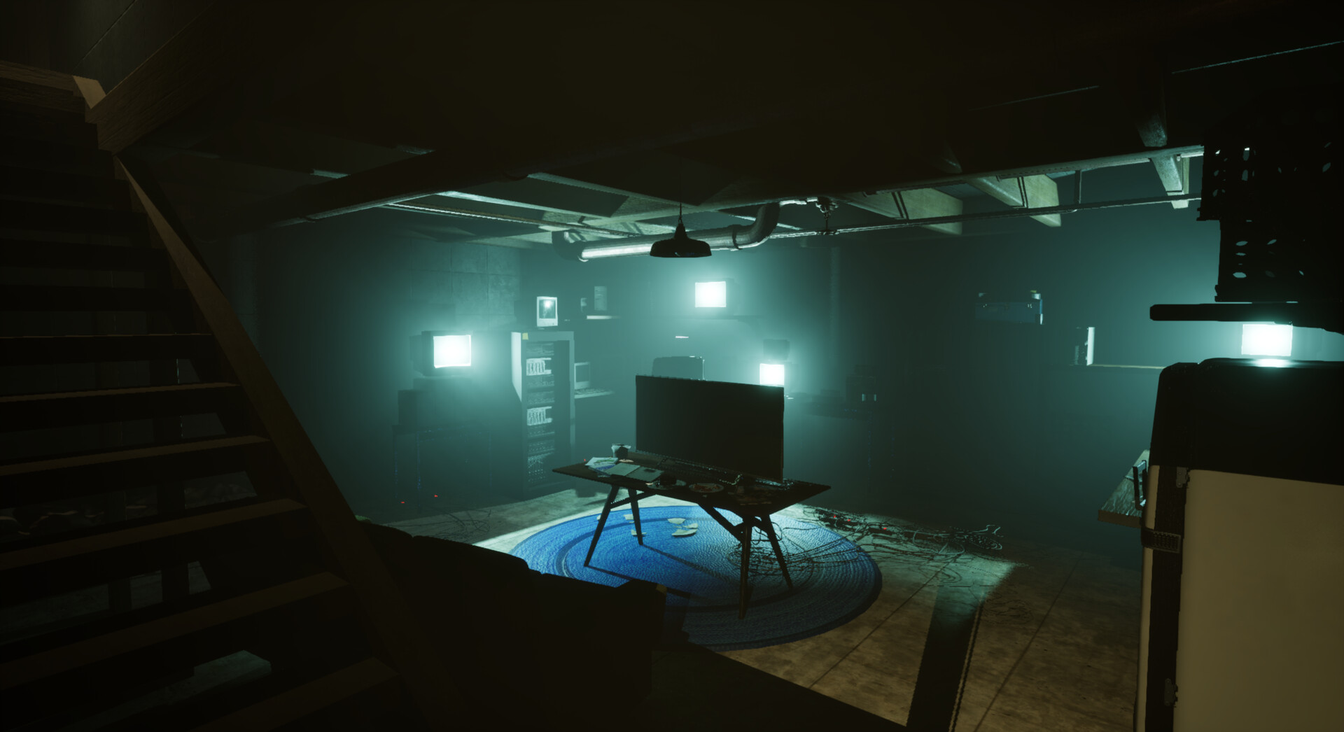 ArtStation - Hacker Basement