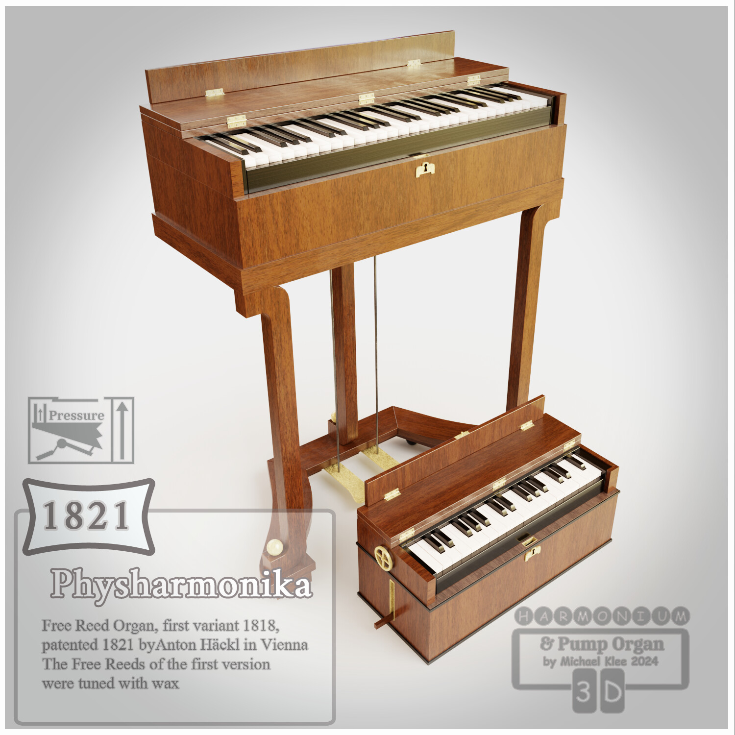 Michael Klee - Harmonium and Pump Organ - Free Reed Organ Instruments ...