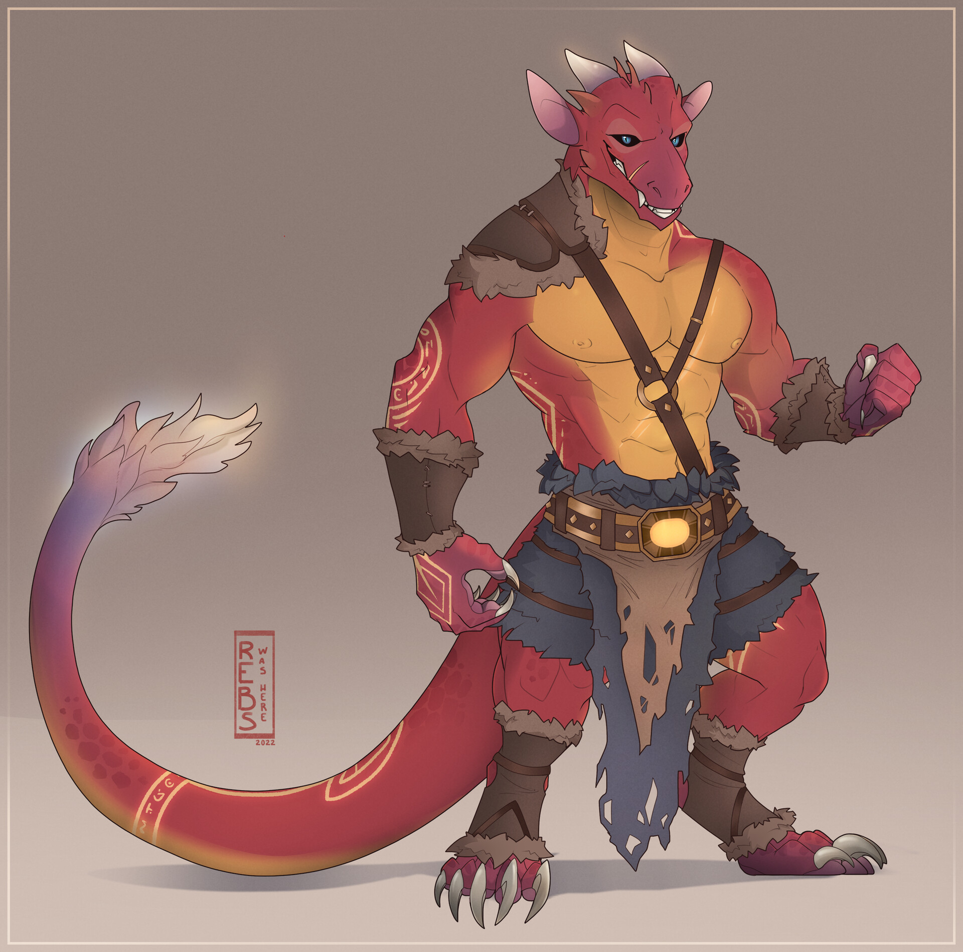 ArtStation - Stax, Kobold Barbarian