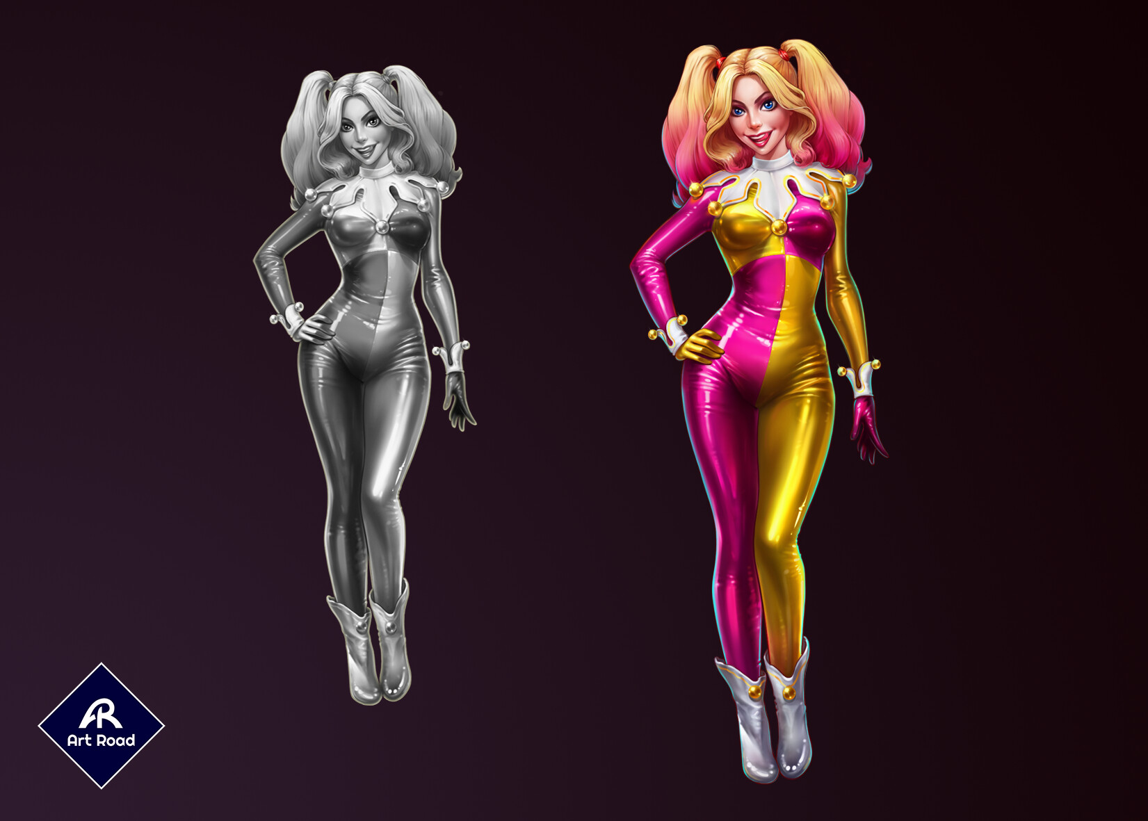 ArtStation - Joker girl