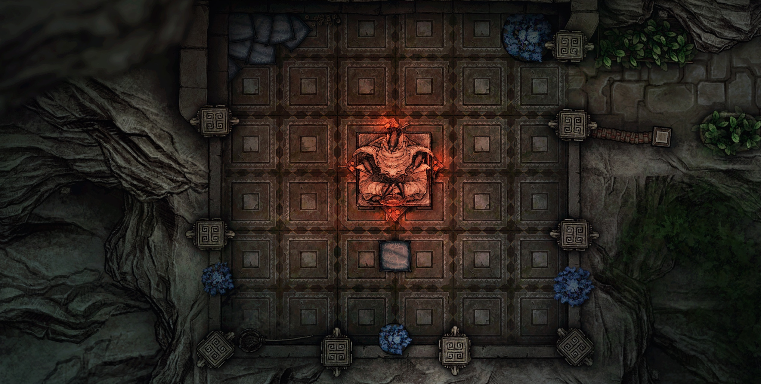 Detailed Dungeons - Dragon's Rest [Night] [Dragons of Stormwreck Isle]