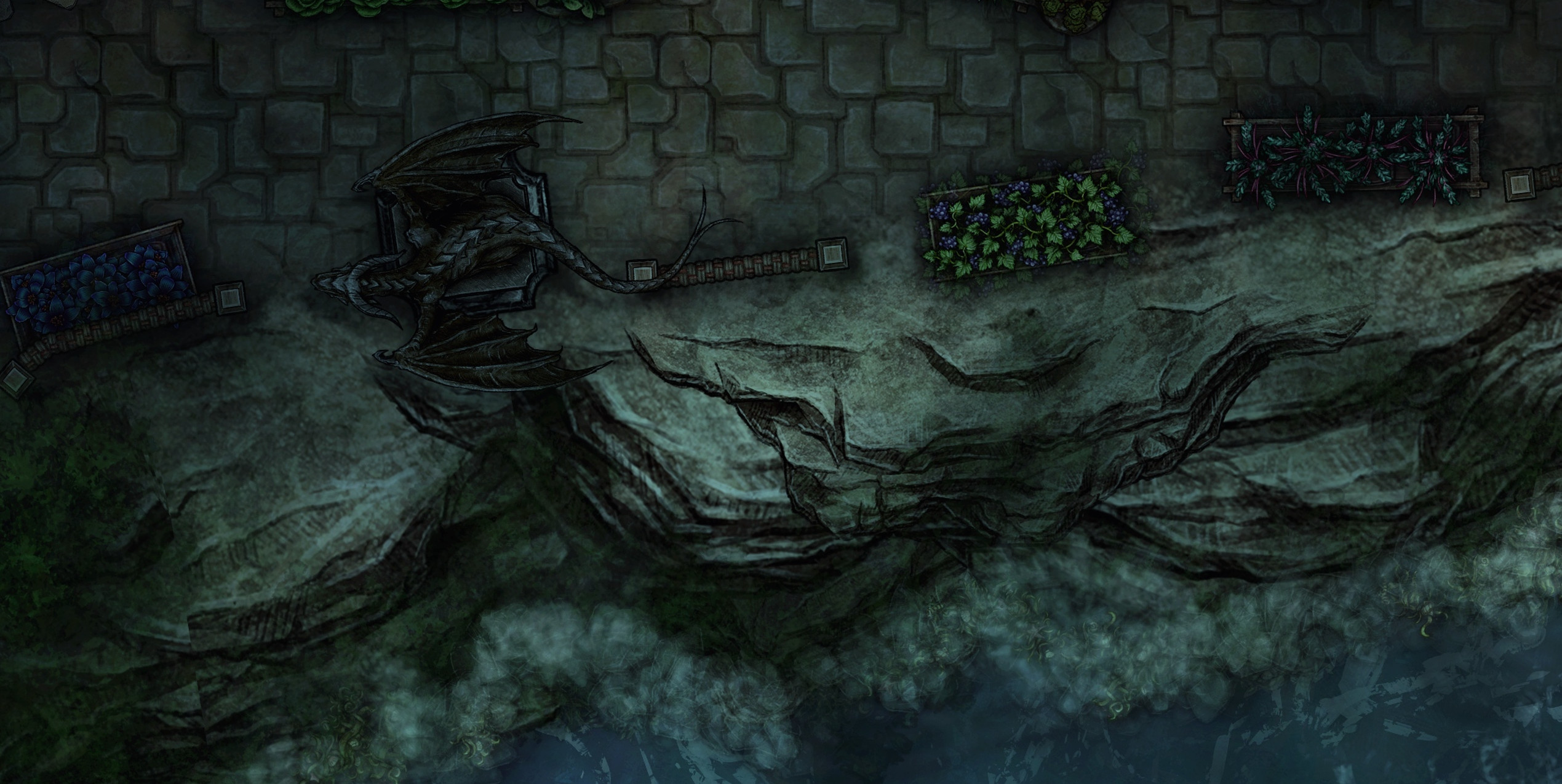 Detailed Dungeons - Dragon's Rest [Night] [Dragons of Stormwreck Isle]