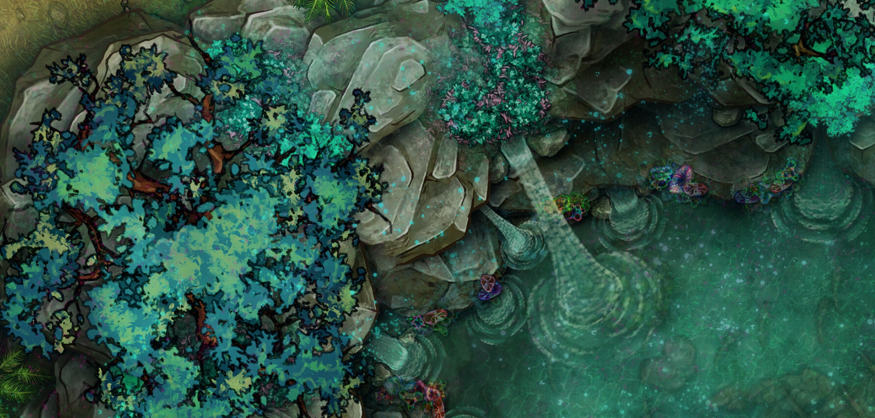 Detailed Dungeons - Hot Springs Havoc [Day] [Dragons of Stormwreck Isle]