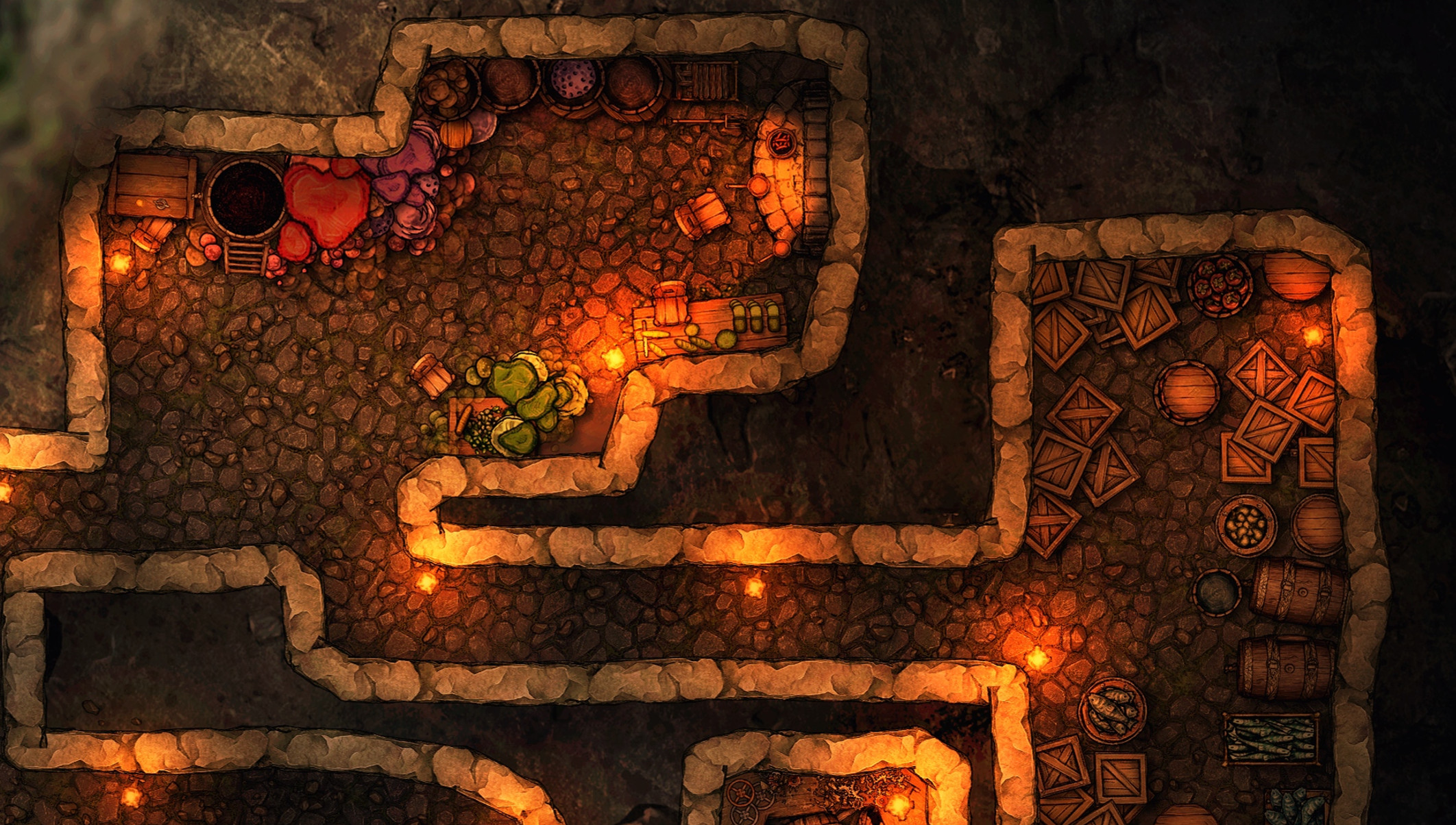 Detailed Dungeons - Gnomengarde [Night] [Dragon of the Icespire Peak]