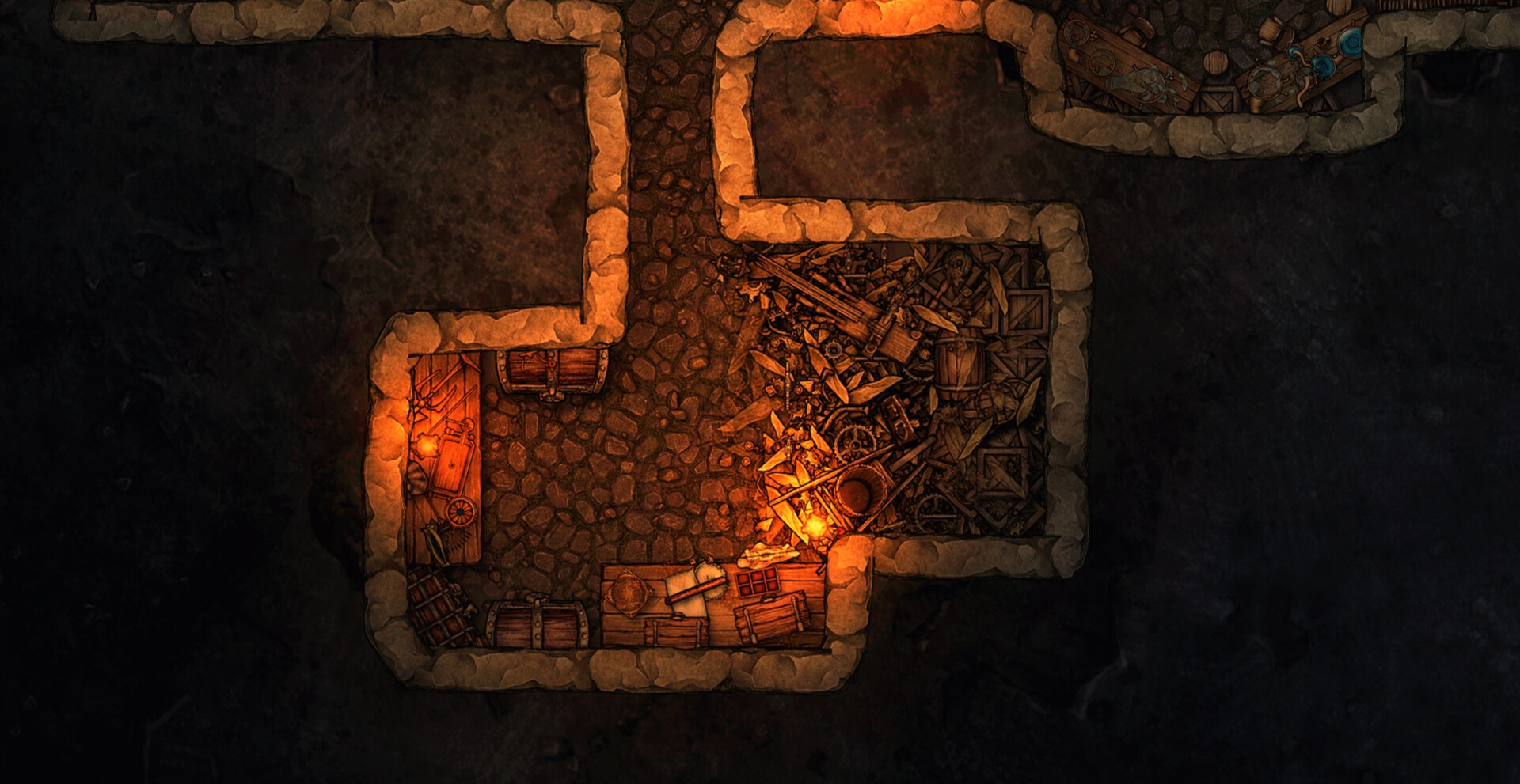 Detailed Dungeons - Gnomengarde [Night] [Dragon of the Icespire Peak]