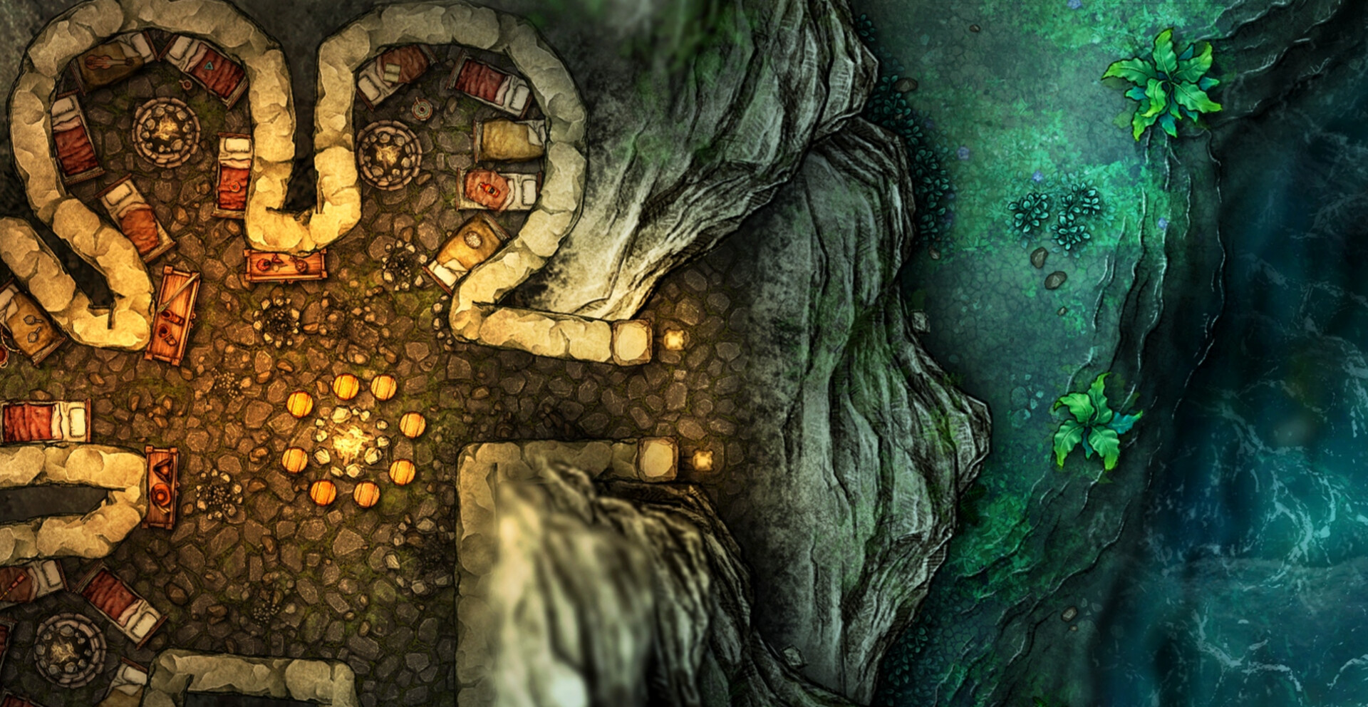 Detailed Dungeons - Gnomengarde [Day] [Dragon of the Icespire Peak]