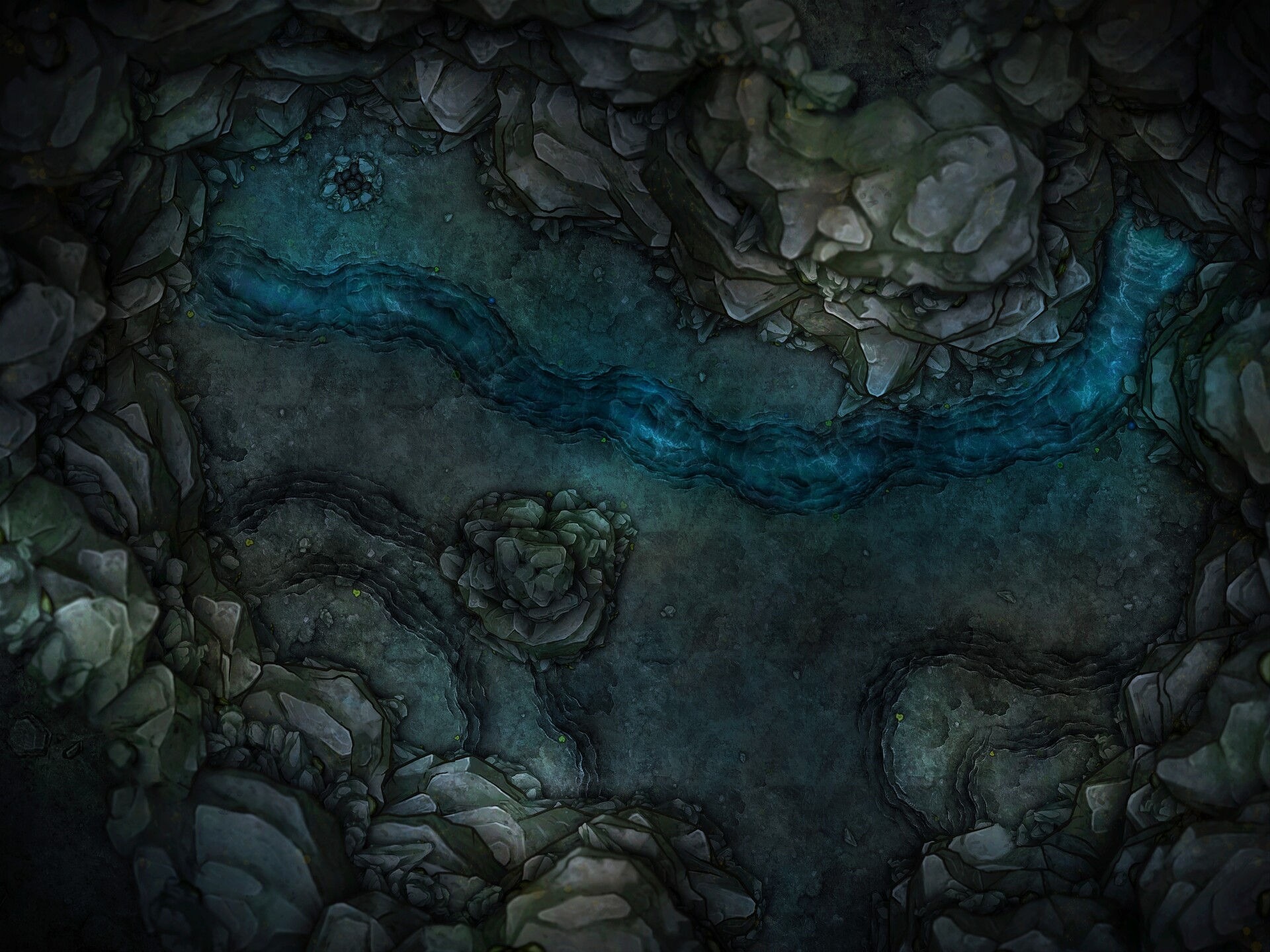 ArtStation - Basilisk Nest [Night] [Encounter]