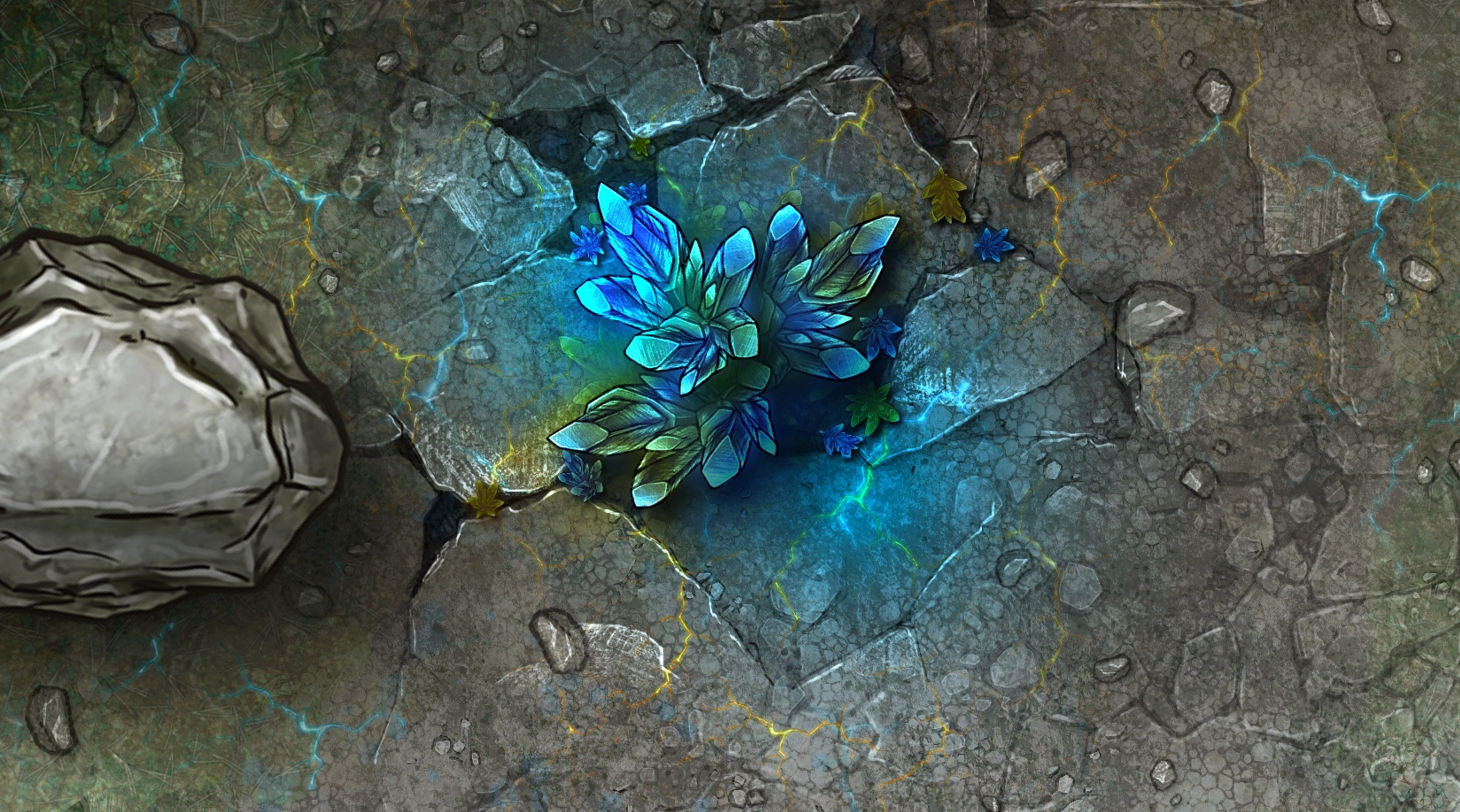 Detailed Dungeons - Crystal Scar Path [Day] [Dragons of Stormwreck Isle]