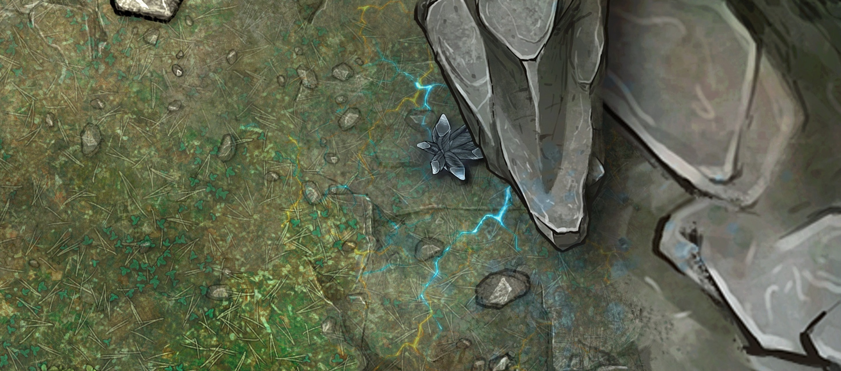 Detailed Dungeons - Crystal Scar Path [Day] [Dragons of Stormwreck Isle]