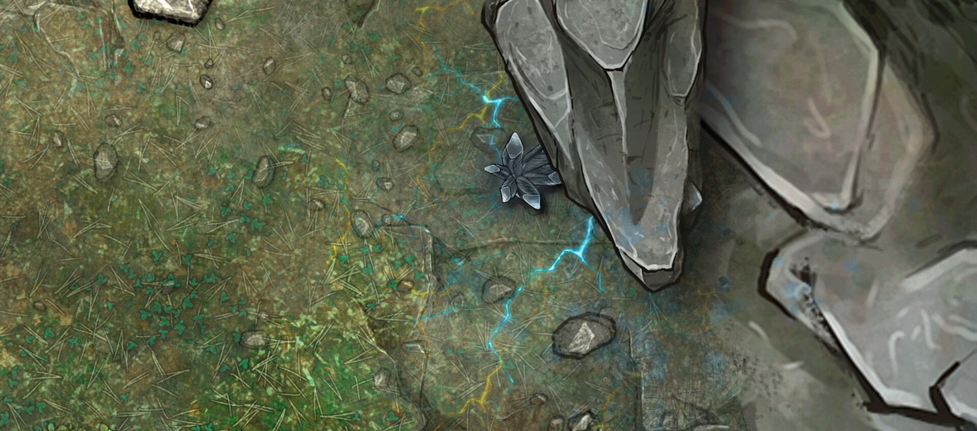 Detailed Dungeons - Crystal Scar Path [Day] [Dragons of Stormwreck Isle]