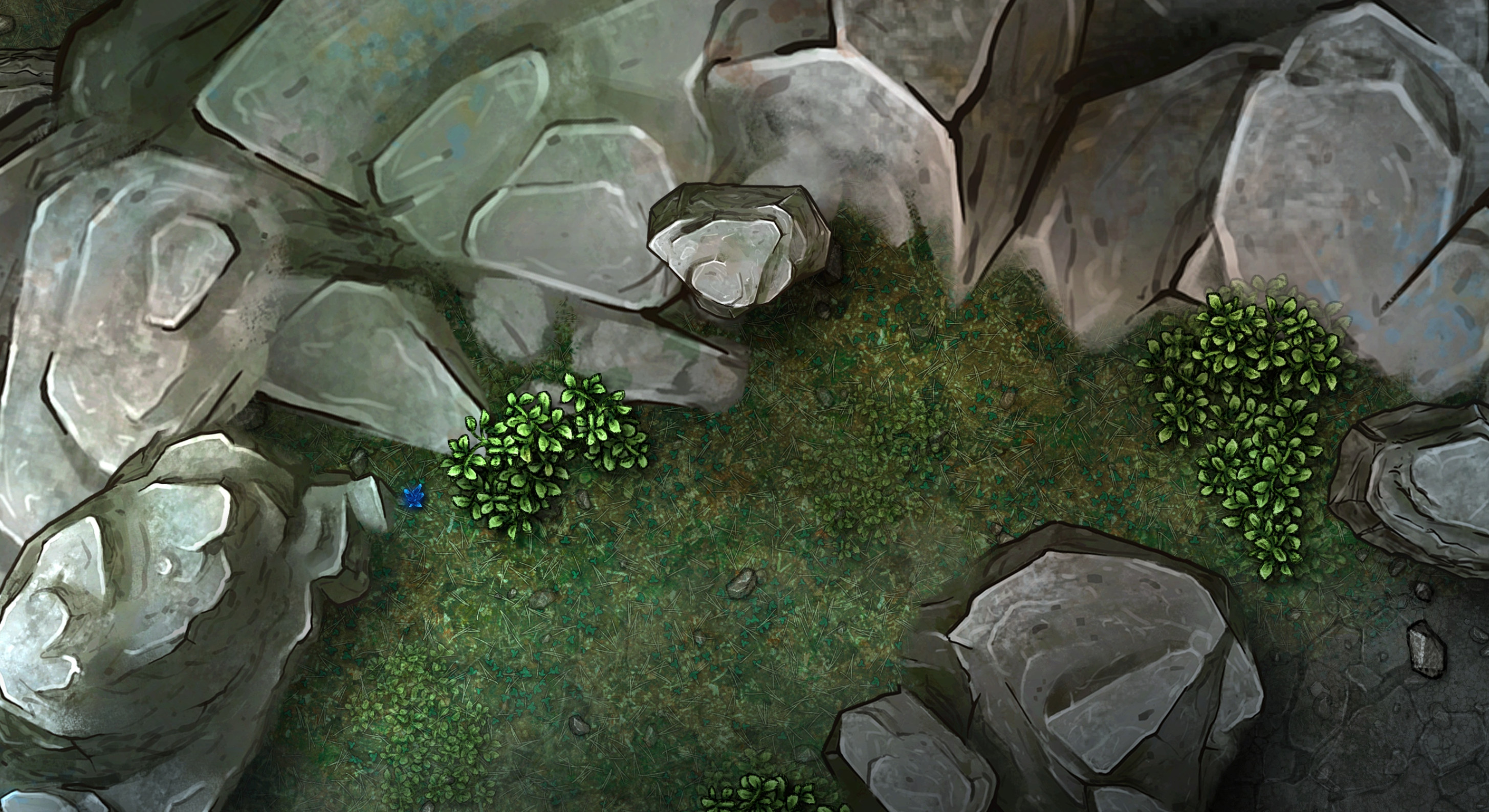 Detailed Dungeons - Crystal Scar Path [Day] [Dragons of Stormwreck Isle]