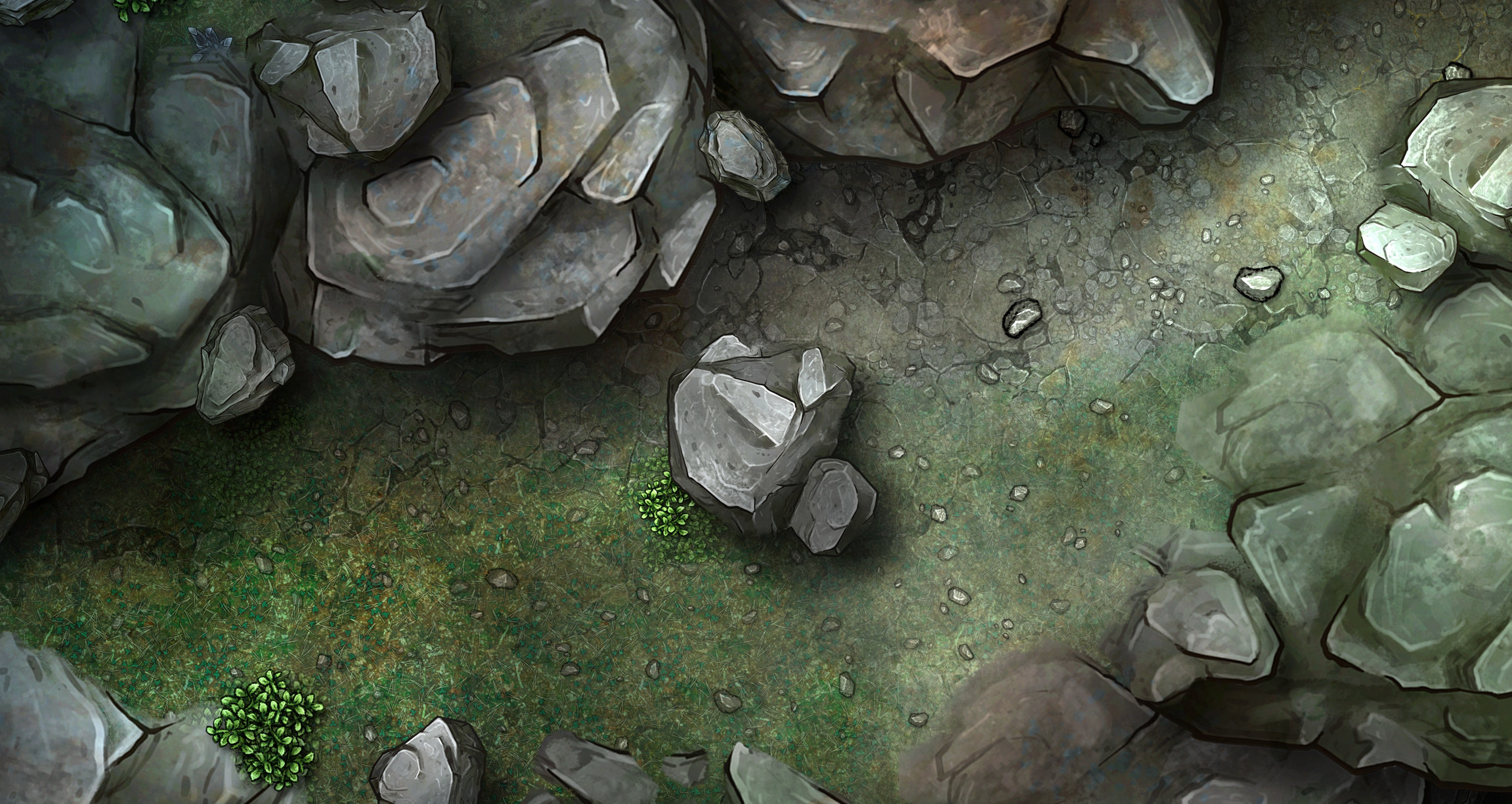 Detailed Dungeons - Crystal Scar Path [Day] [Dragons of Stormwreck Isle]