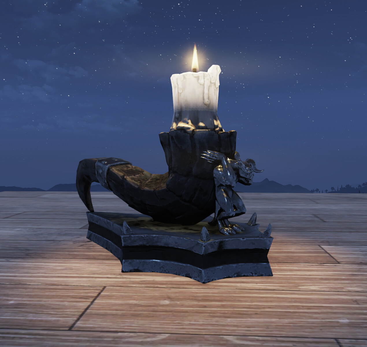 ArtStation - Ornate Horn Candle (Asset Integration) - Fallout 76 Atomic ...