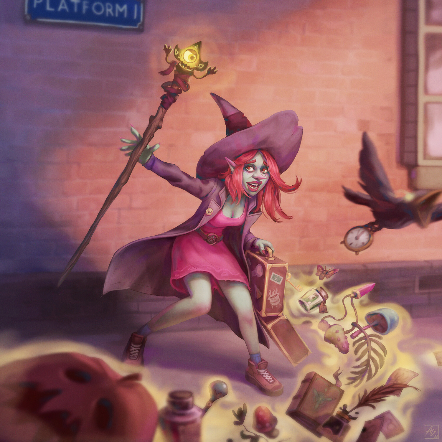 ArtStation - The Witch Path