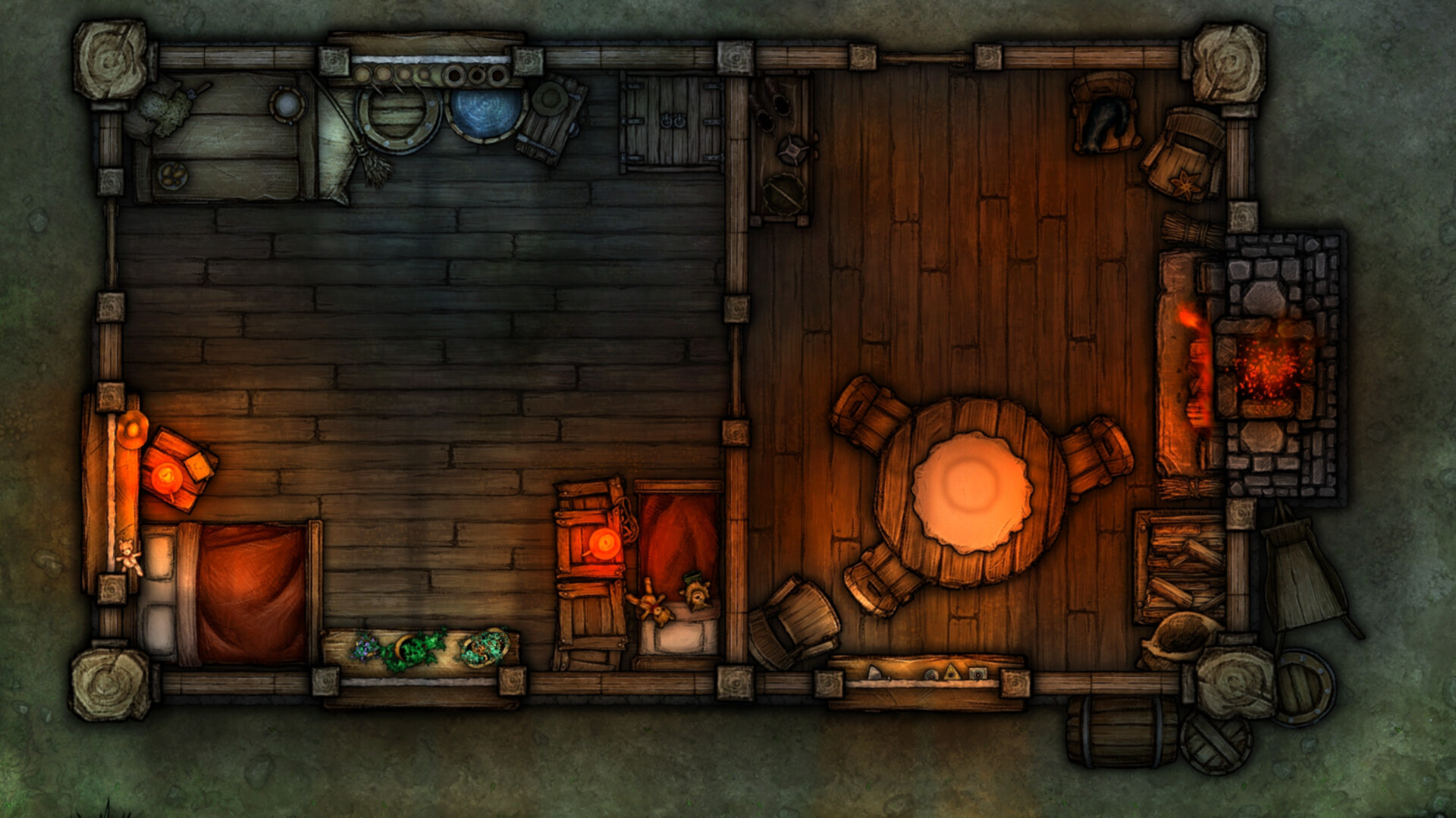 Detailed Dungeons - Alderleaf Farm [Night] [Phandalin]