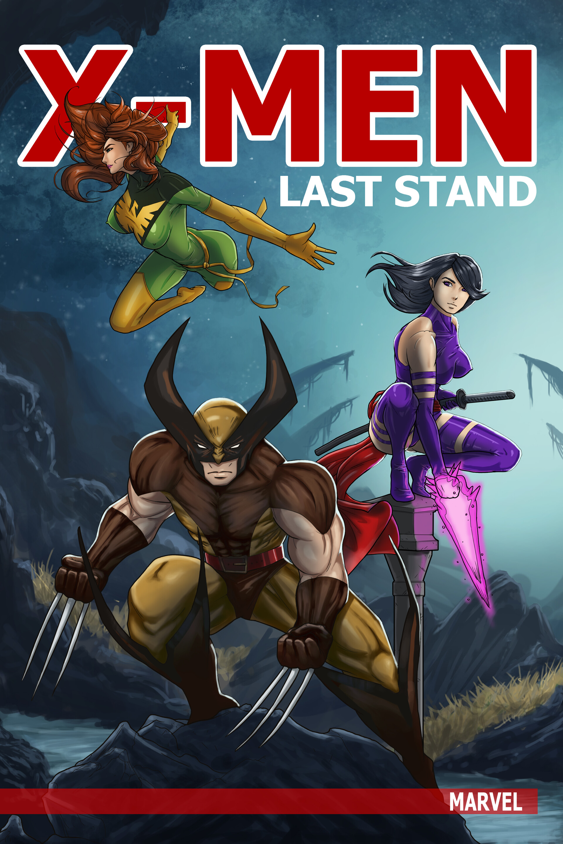ArtStation - X-Men Last Stand Variant cover