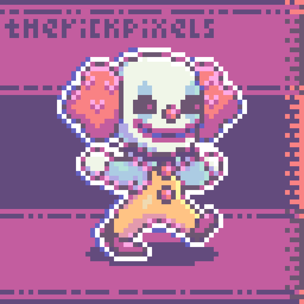 ArtStation - Halloween Clown Pixel Art