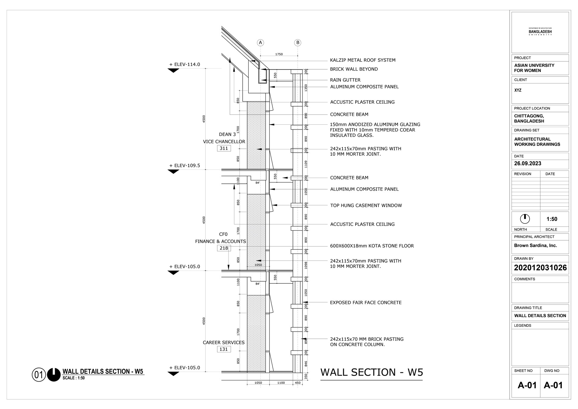 ArtStation - Architectural Working Drawings | Academic