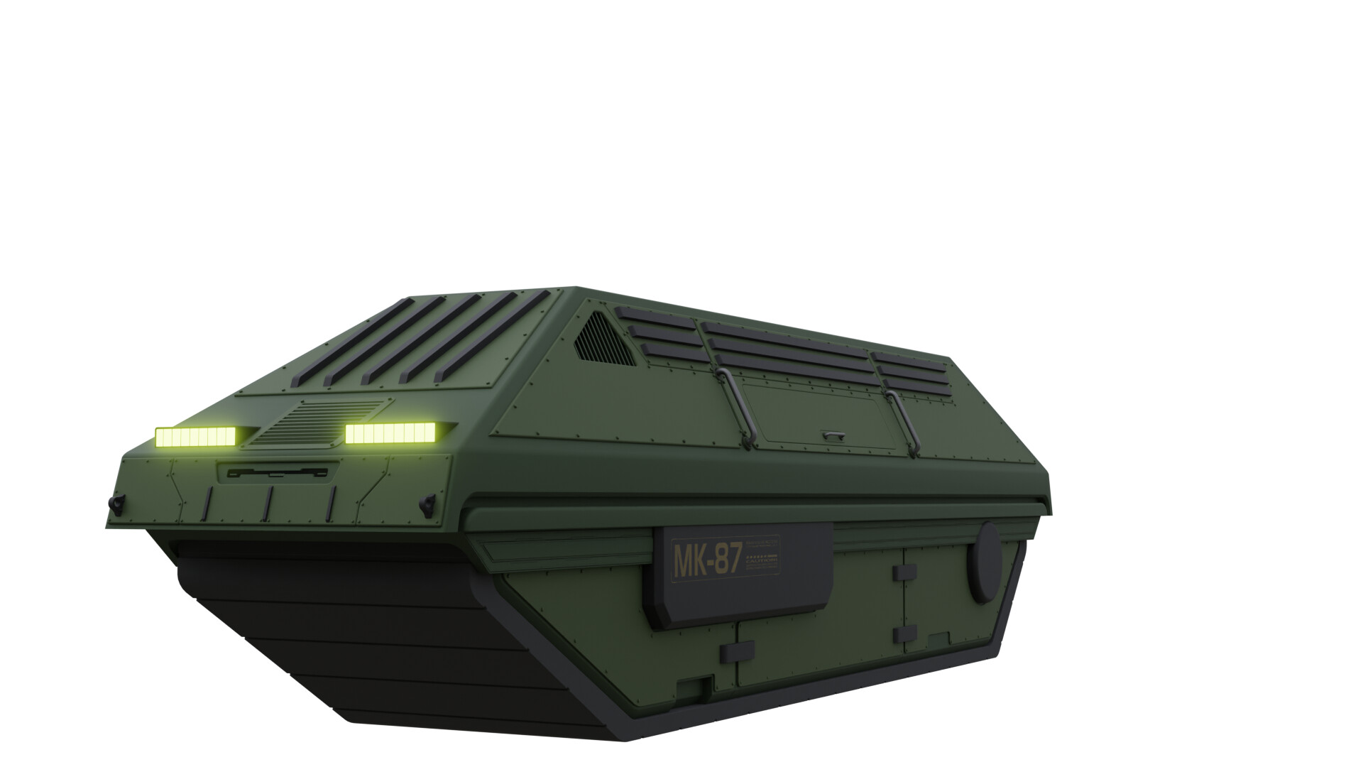 ArtStation - WIP Tank - Front Track