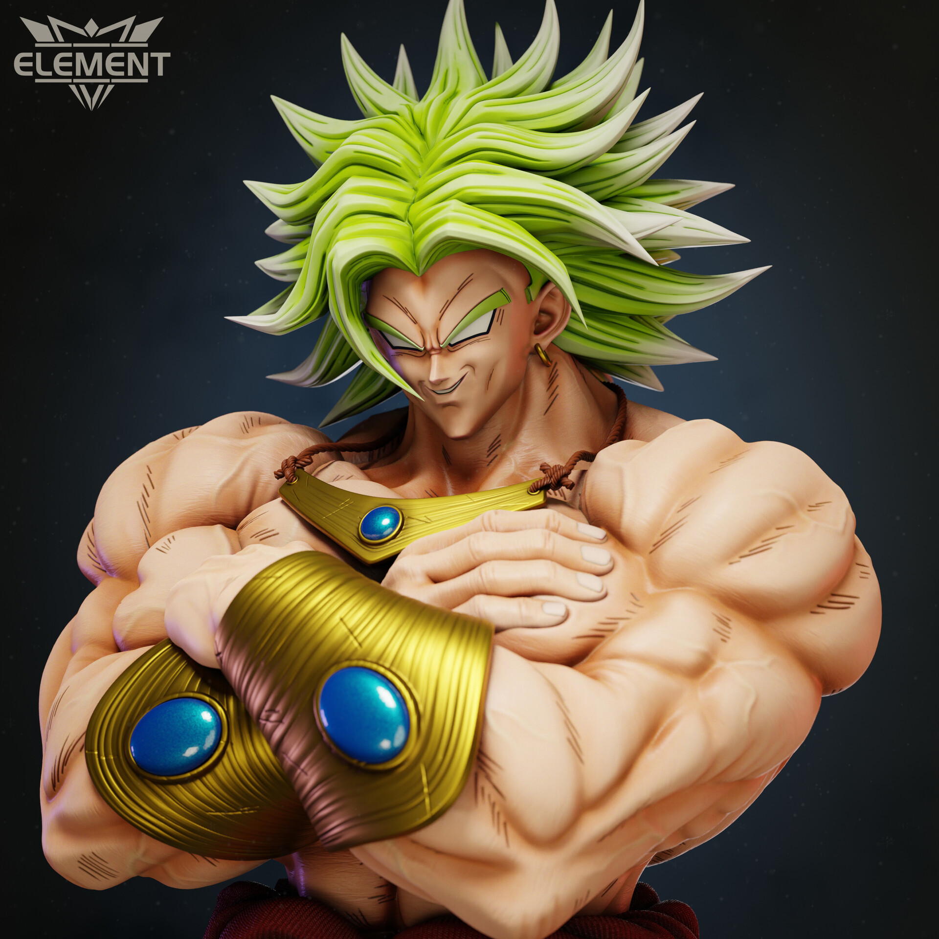 ArtStation - Broly – The Legendary Super Saiyan