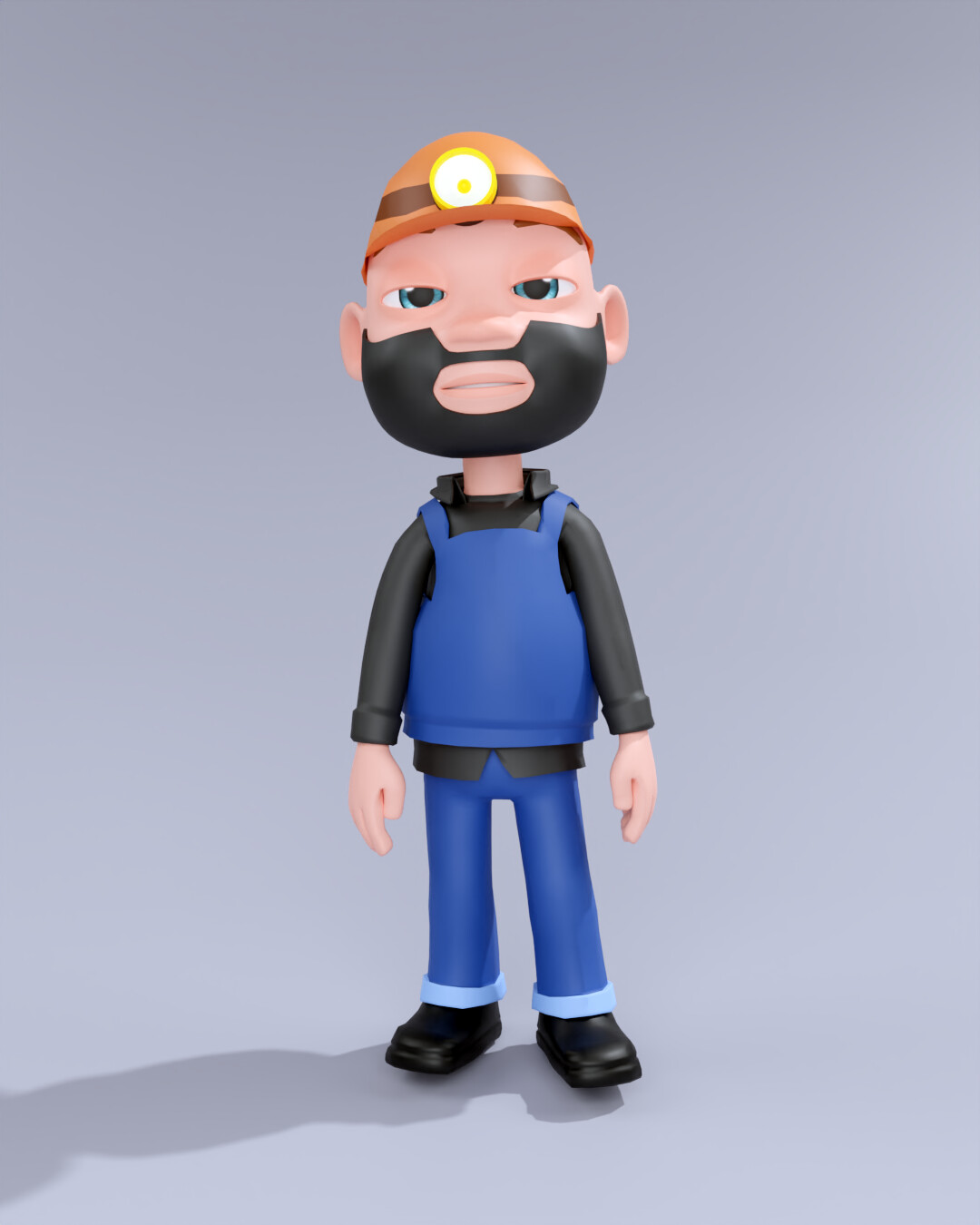 ArtStation - Miner boy